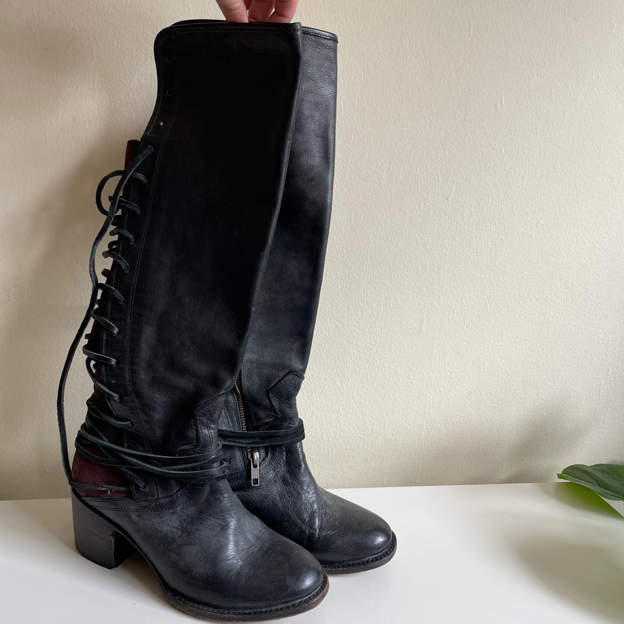 Like new authentic free bird boots. Retail at 350$.... - Depop