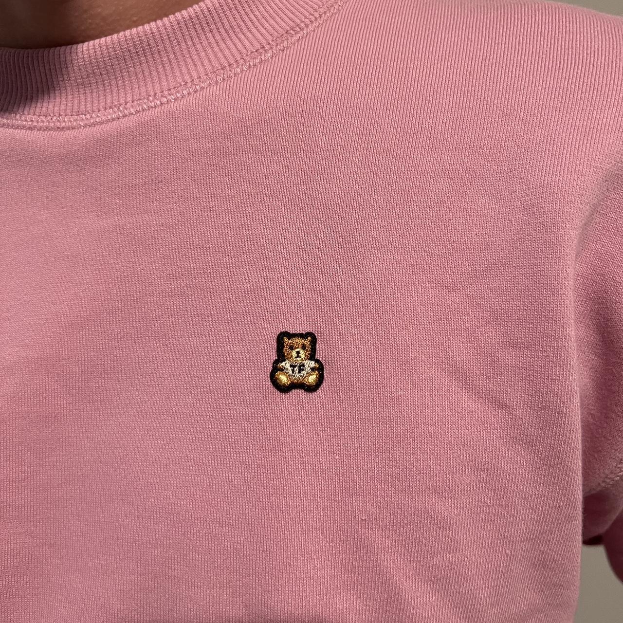 The sold out, Pink Teddy Fresh cropped sweatshirt.... - Depop