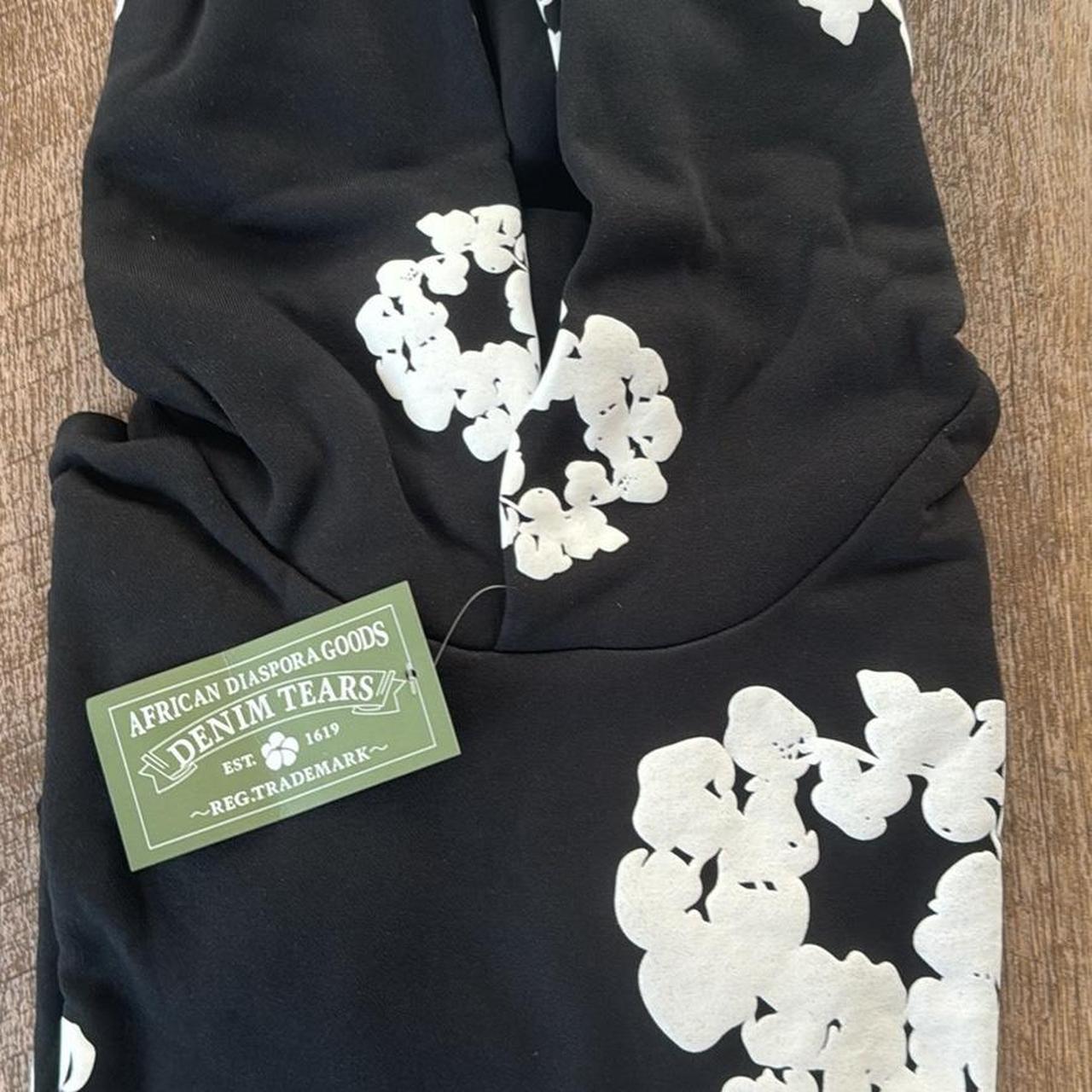 Denim Tears hoodie/white and black. i have S, M, L, XL. | Depop