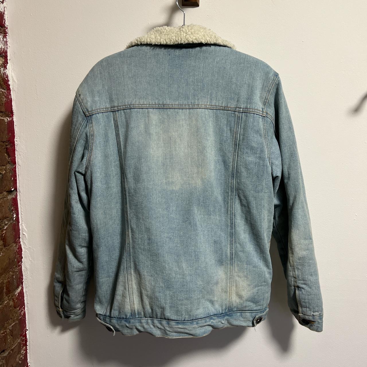 Fur-Lined Denim Jacket. Extremely warm and... - Depop