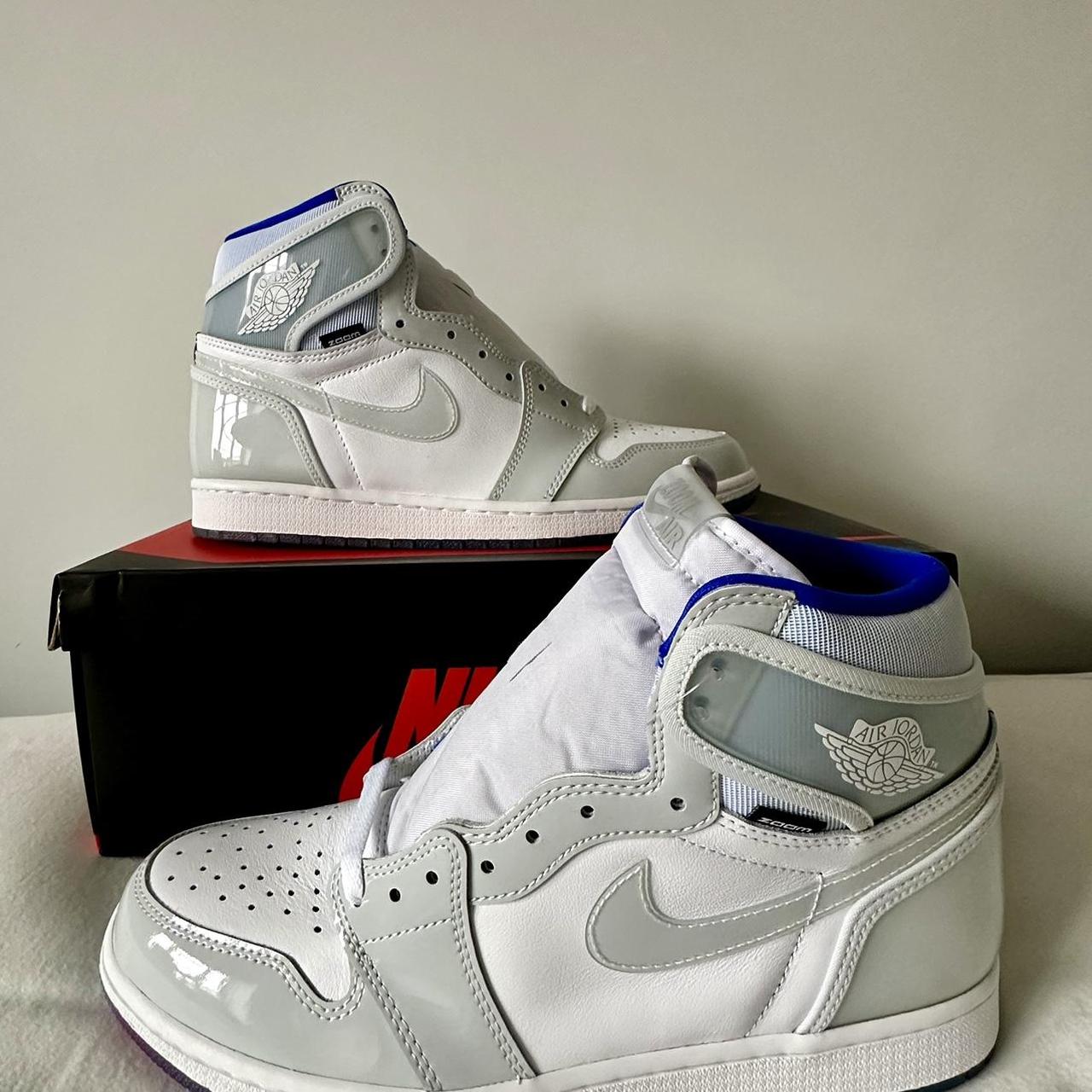 Jordan 1 Retro High - Zoom White Racer... | Depop