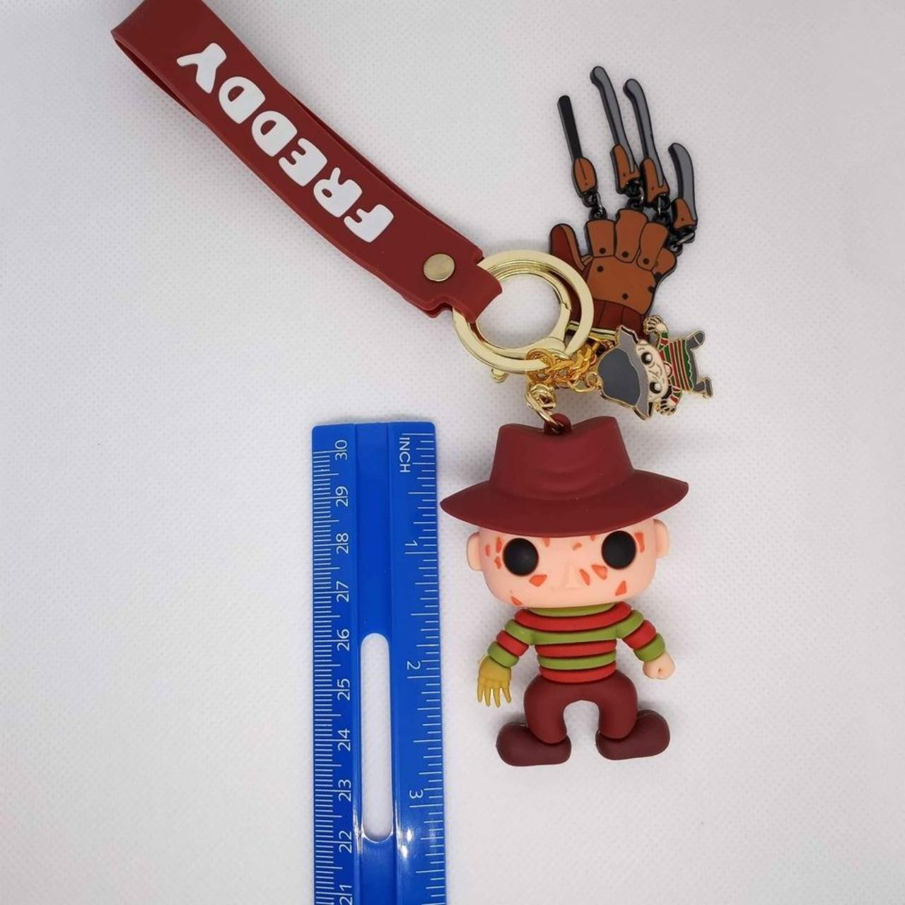 Halloween Freddy Keychain with Accessories Brand... - Depop