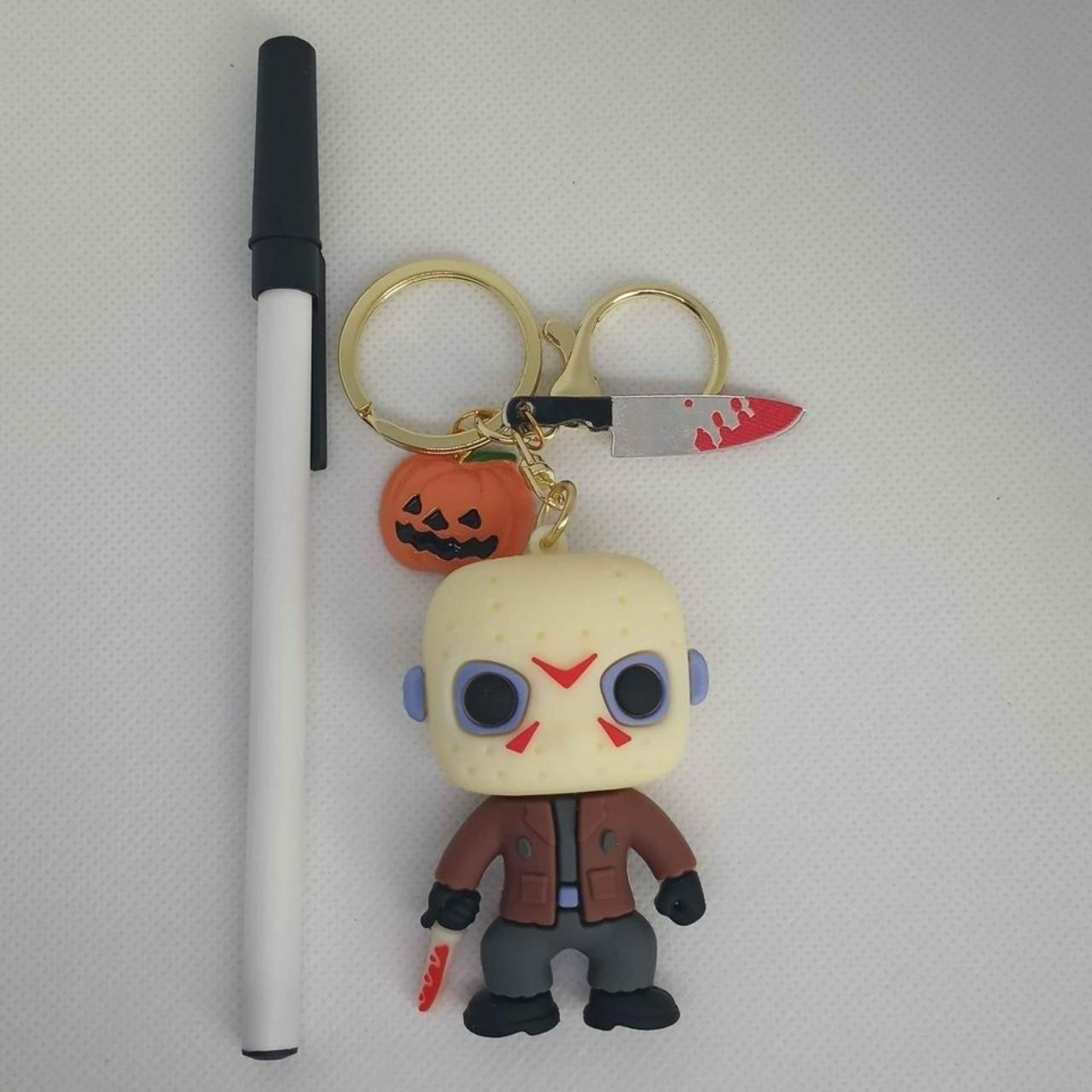Friday the 13th Jason Keychain with... - Depop