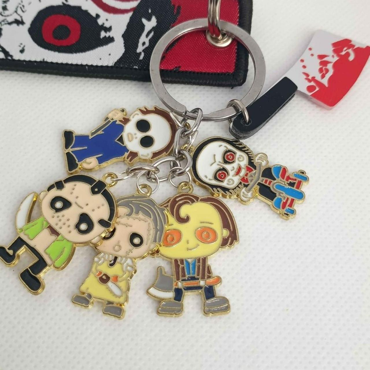 Serial Killer Keychain with Jigsaw Strap and... - Depop