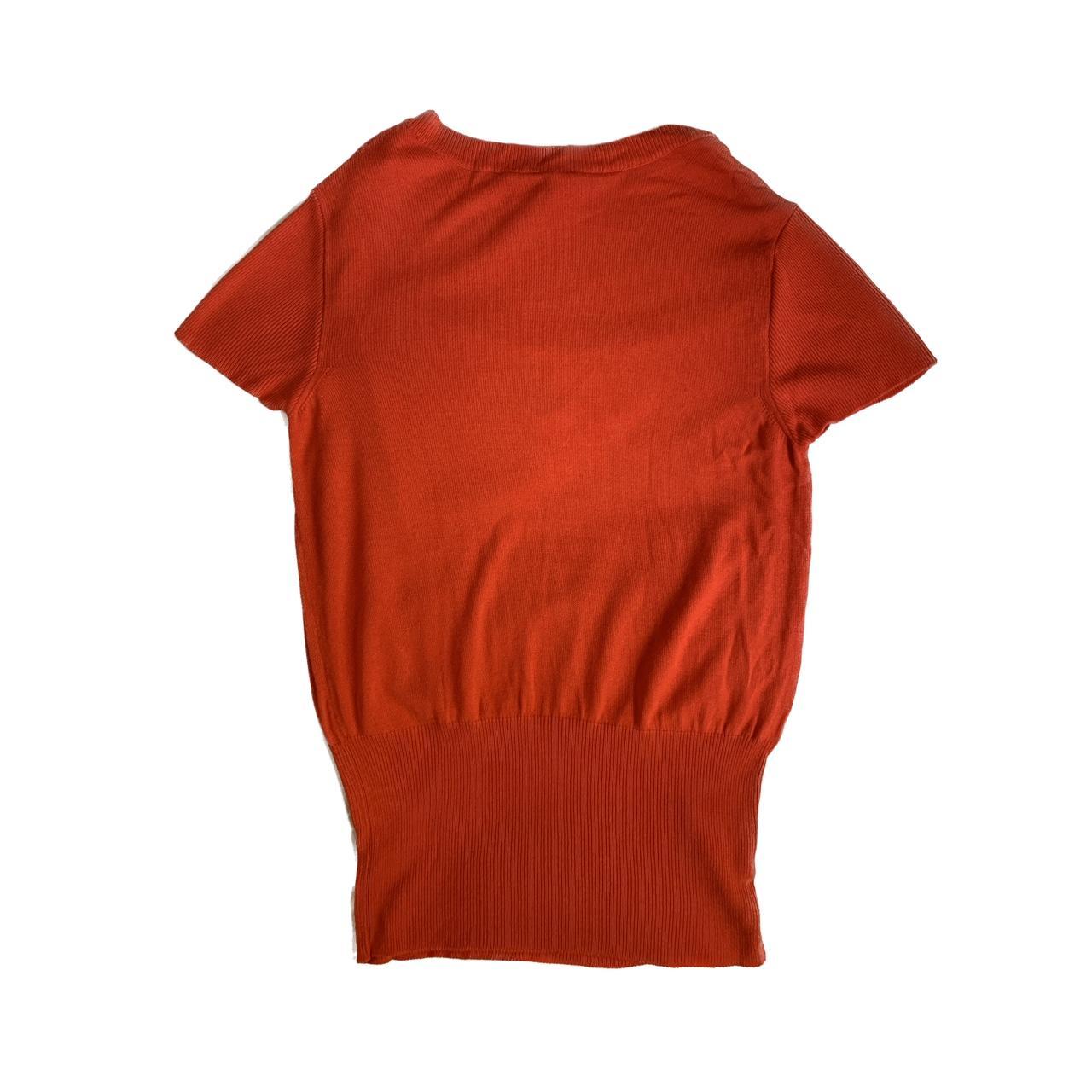 Vivienne Westwood Red Label red cap sleeves knit... - Depop