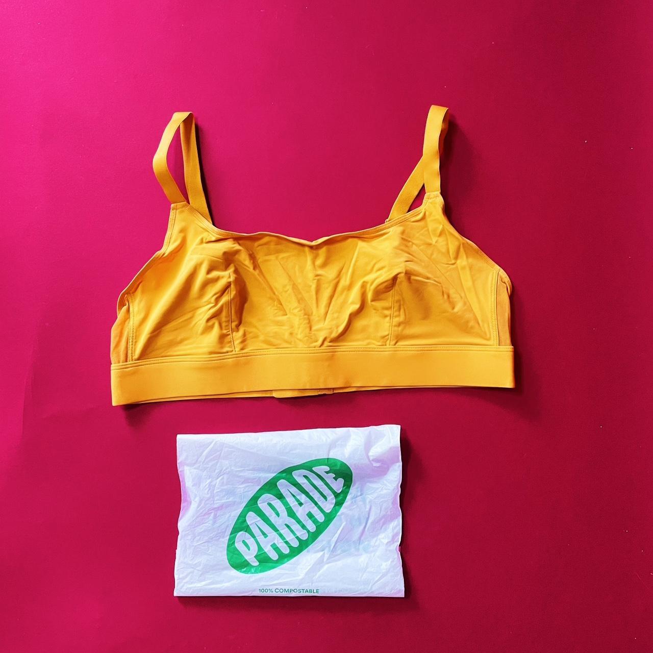Parade Women's Yellow Bra | Depop
