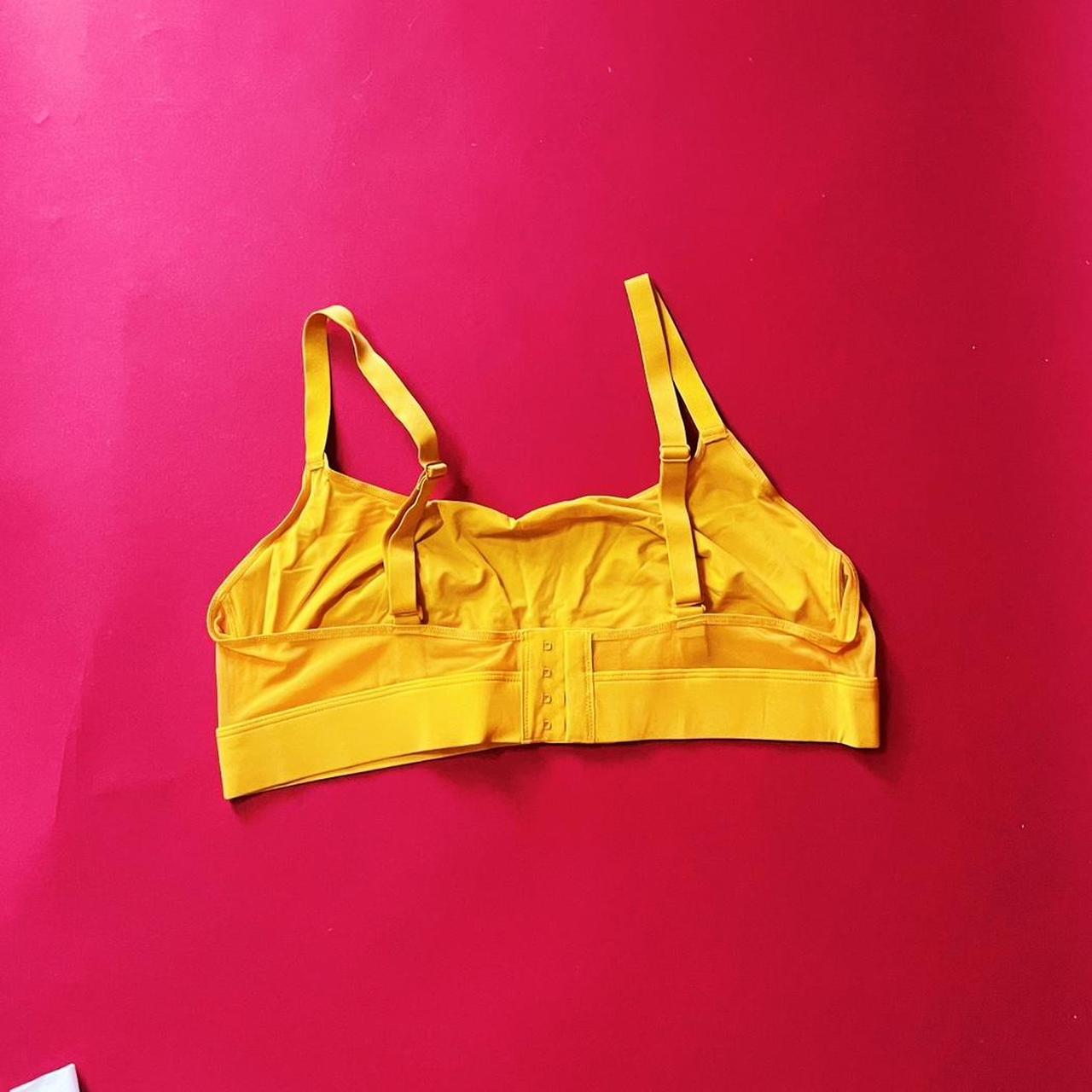 Parade Women's Yellow Bra | Depop