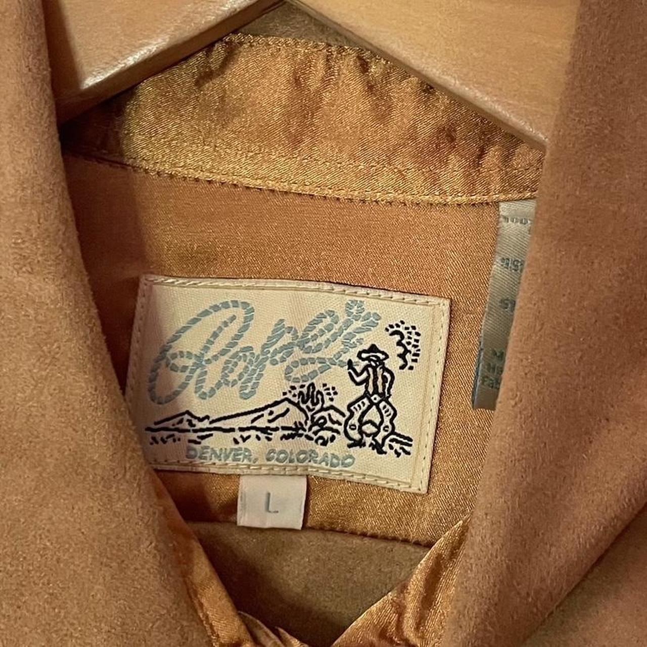 Roper brand western cowgirl style faux suede button... - Depop