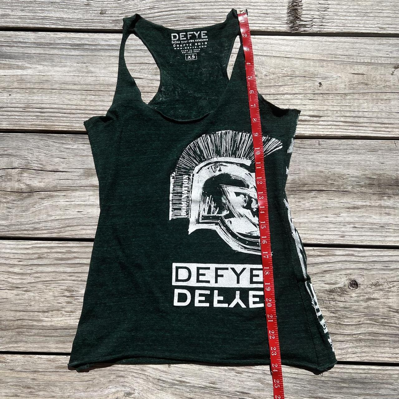 Insane Cyberpunk Alternative Tank Top dark green... - Depop