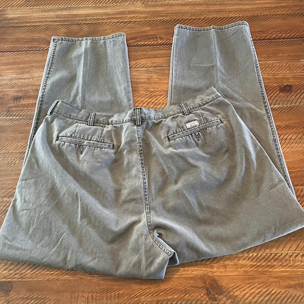 Bugle boy company pants light grey 40W X 30L - Depop