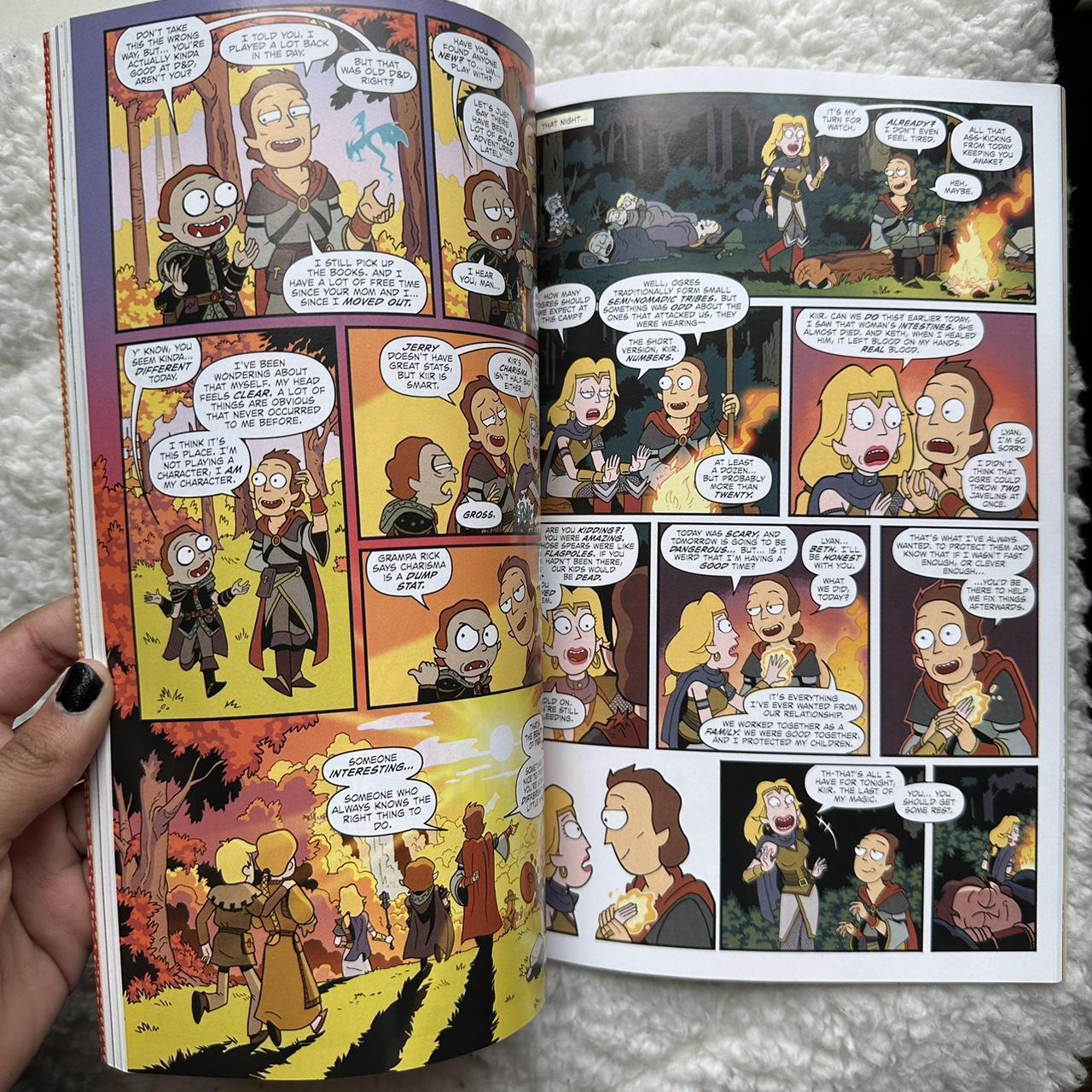 rick and morty d&d comic book. NO FLAWS! dm for info... - Depop