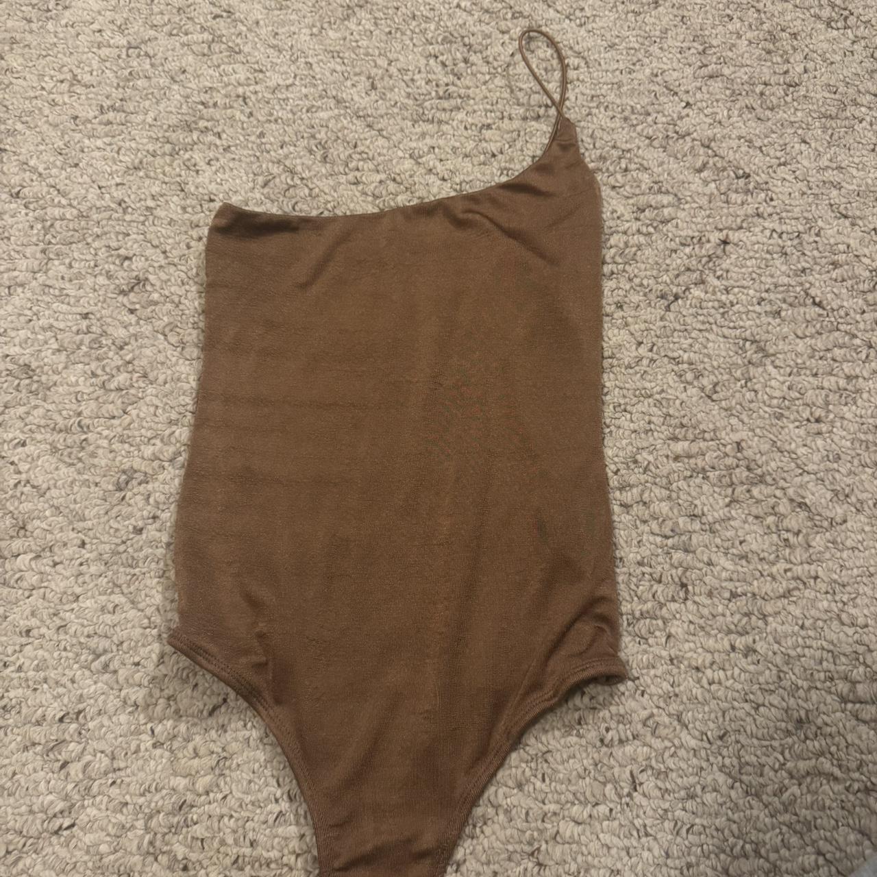 Brown going out body suit Size small Never... | Depop