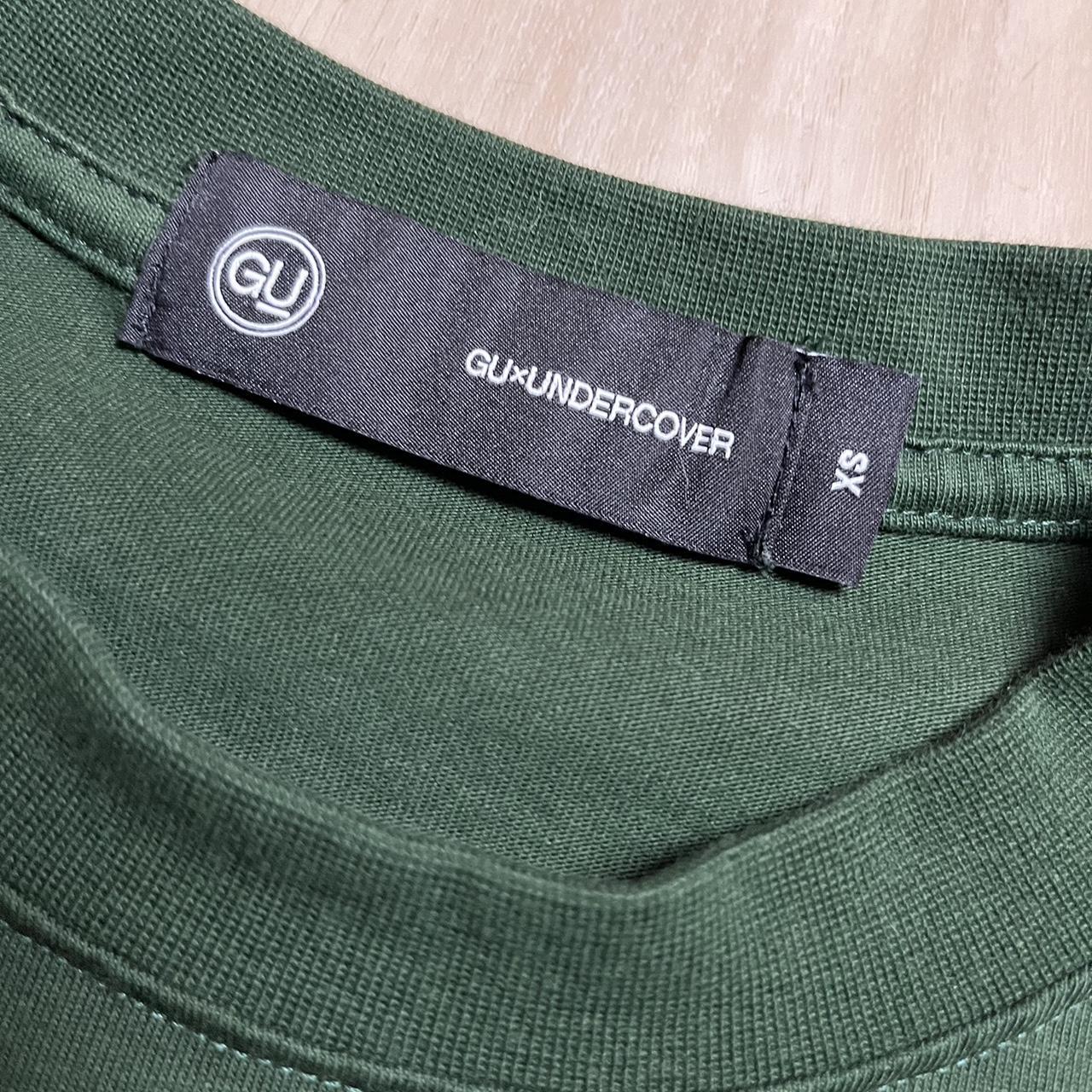 Green GU X Undercover Tee Size (XS-S) #undercover... - Depop