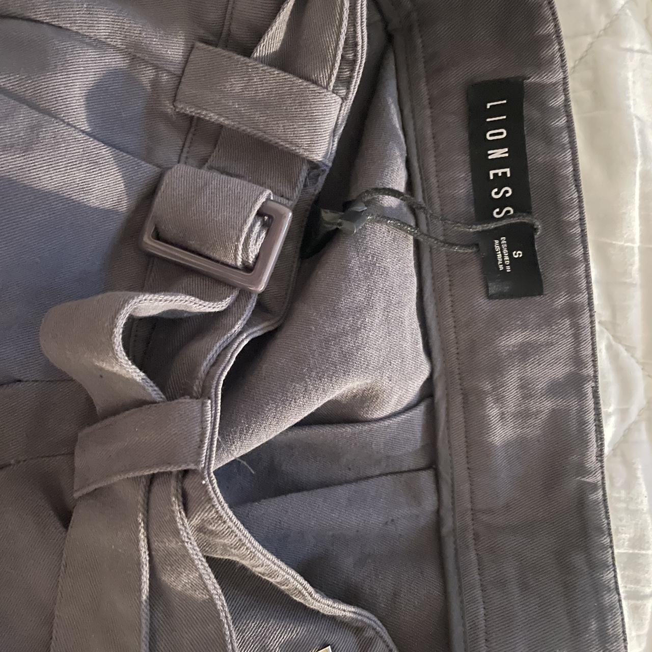 lioness dark grey skirt never worn out!! (needs... - Depop