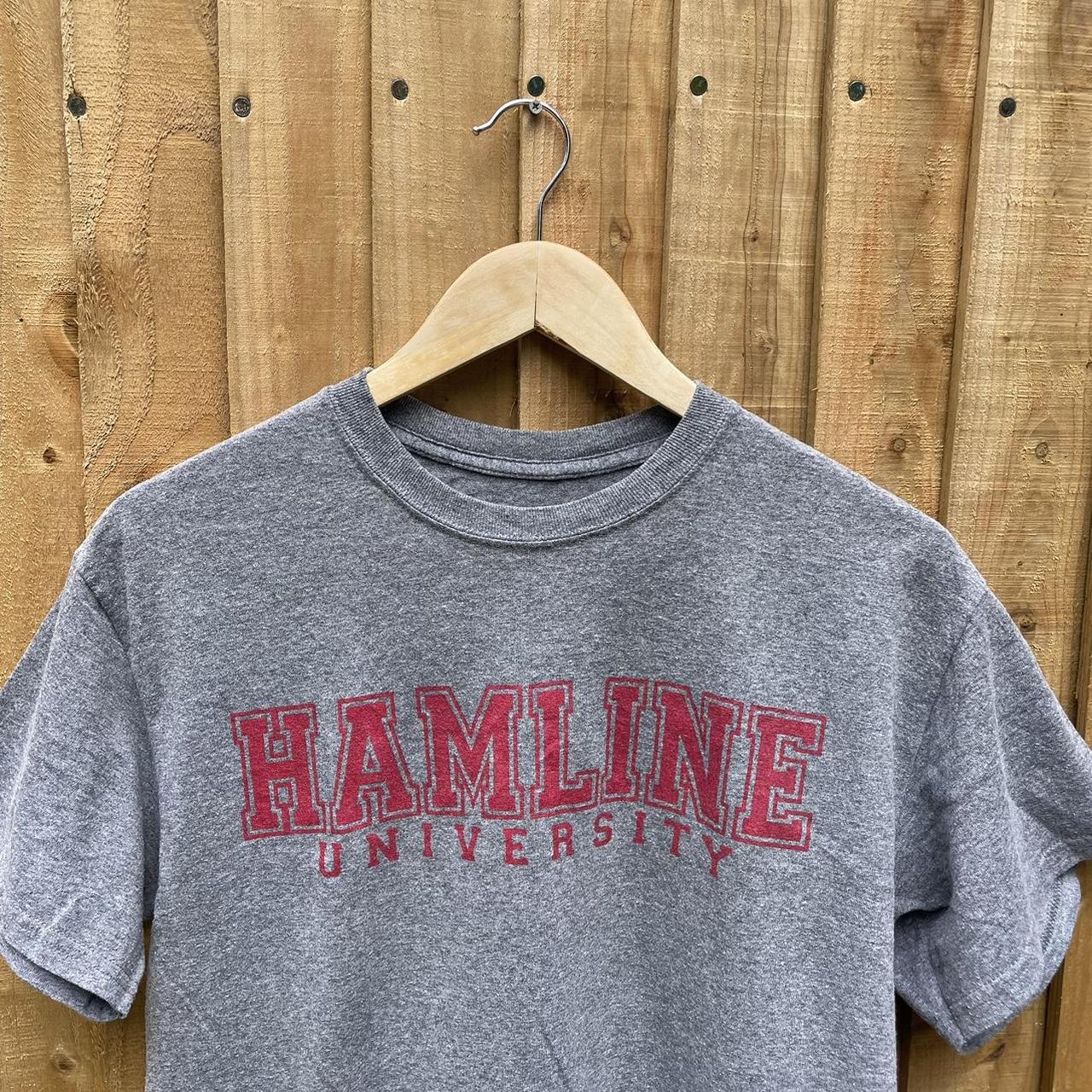 MV Sport Hamline University Grey Tshirt Condition -... - Depop