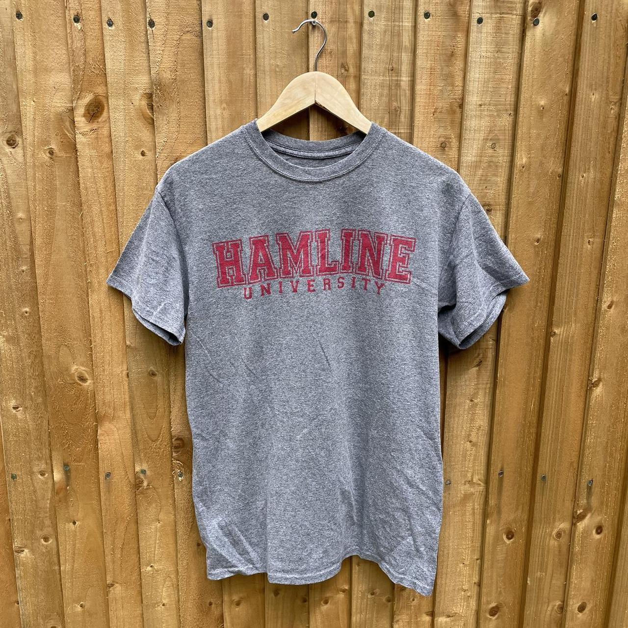 MV Sport Hamline University Grey Tshirt Condition -... - Depop