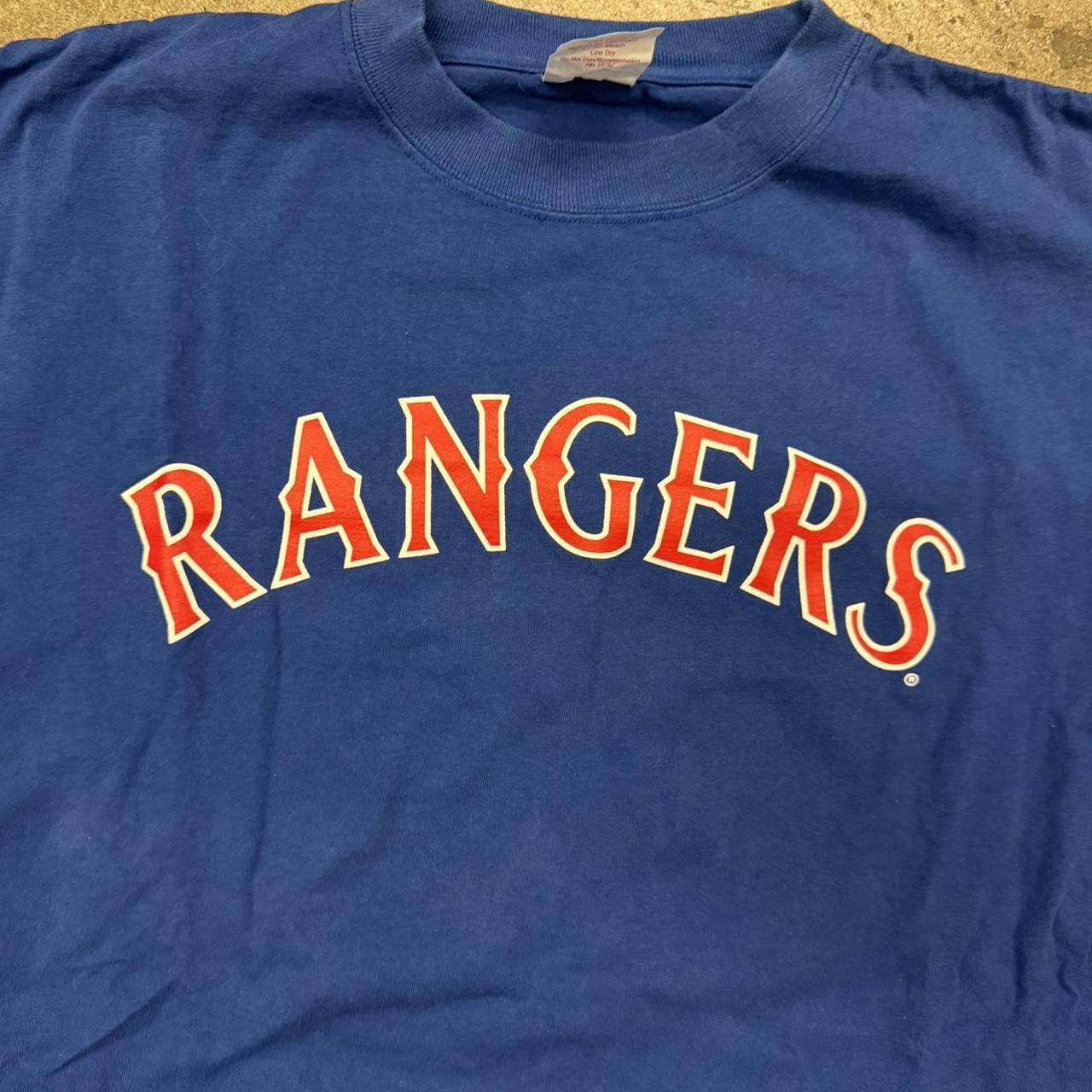 Vintage 90s Texas Rangers Baseball Tee... | Depop