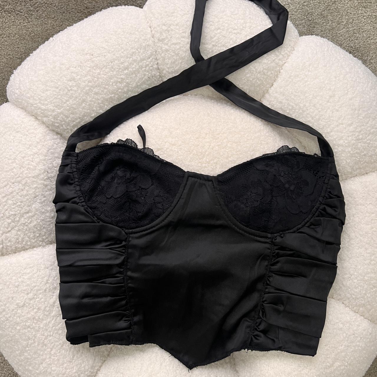 Generation Oucast Black halter top size xs Only worn... - Depop