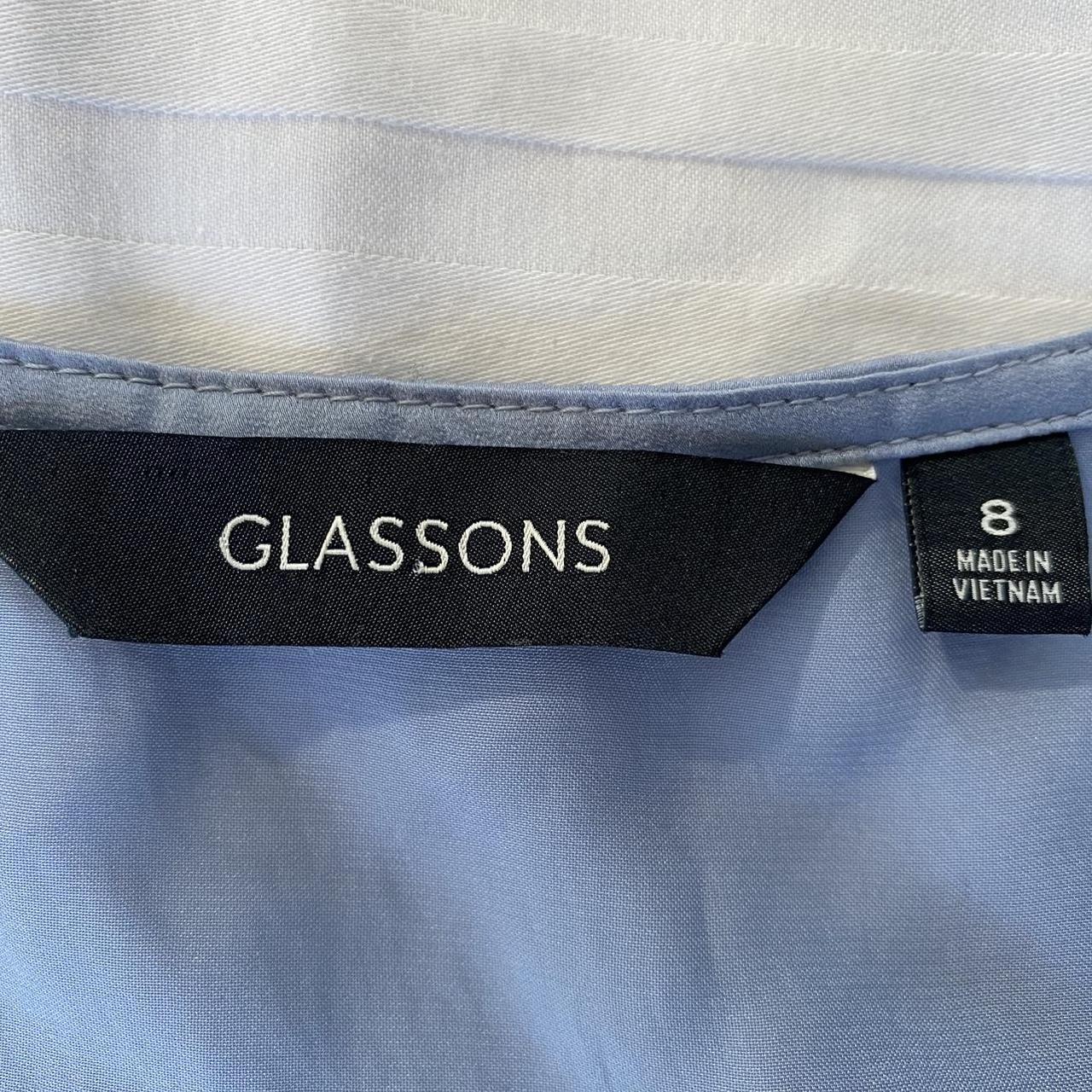 Blue glassons top Looks super cute with top... - Depop