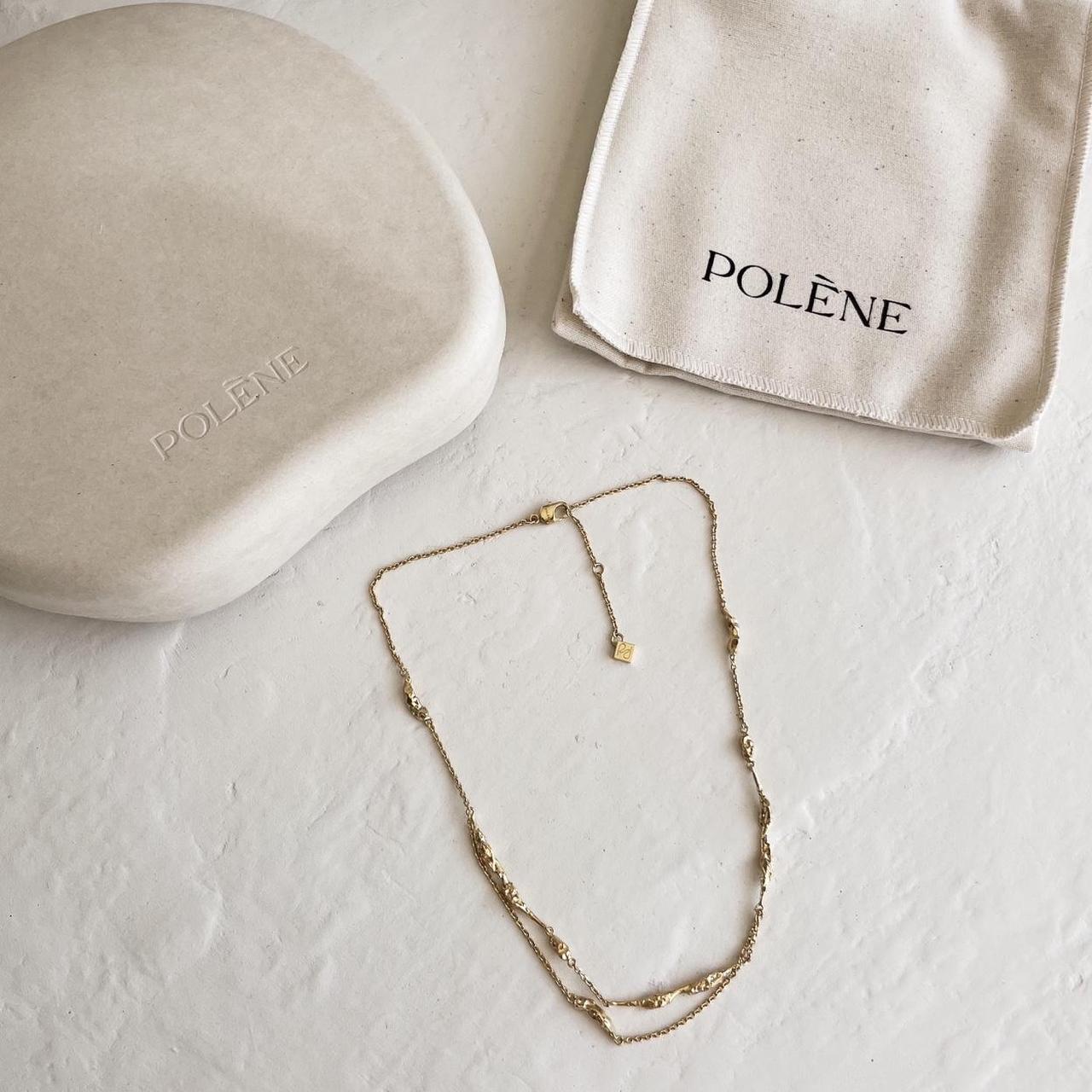 Polene Paris necklace - double chain front styling... - Depop