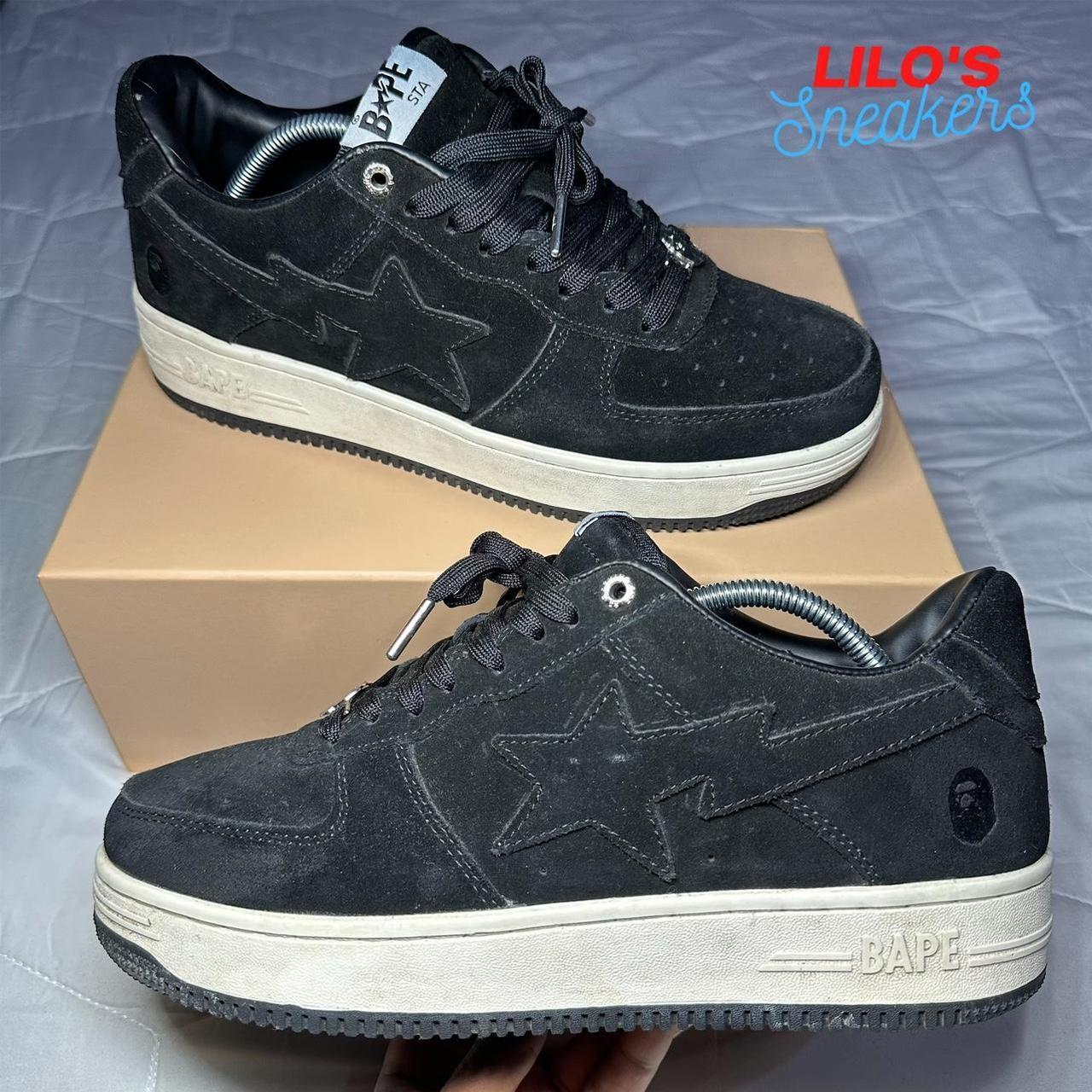 A Bathing Ape - Bape Sta M2 Low - Black... - Depop