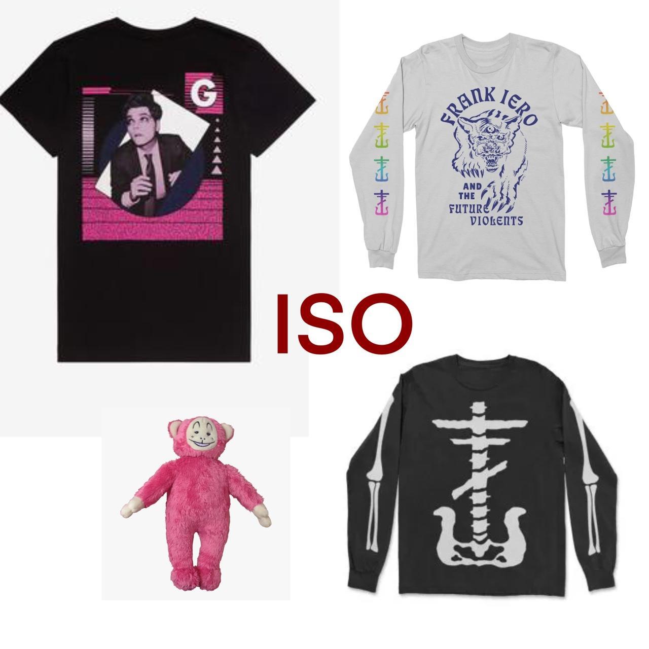 ISO!!!! -Gerard Way Hesitant Alien shirt - small or... - Depop