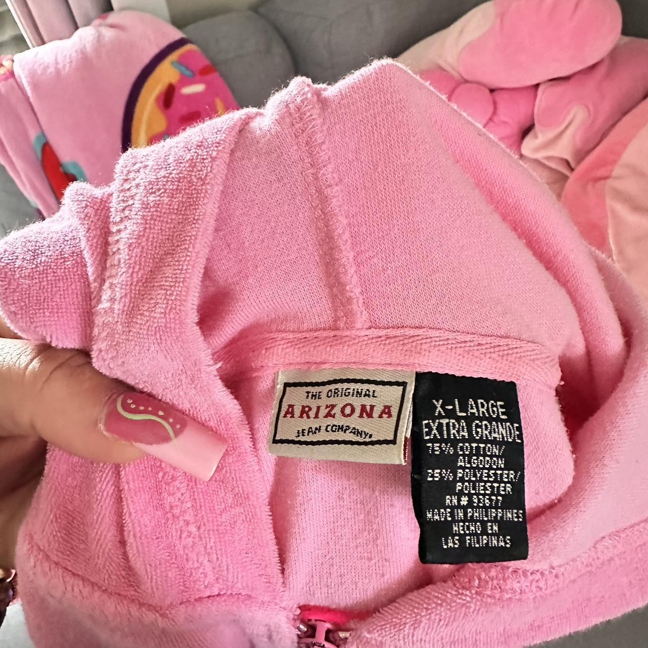 Bubble gum pink Terry cloth zip up!!! One of my... - Depop