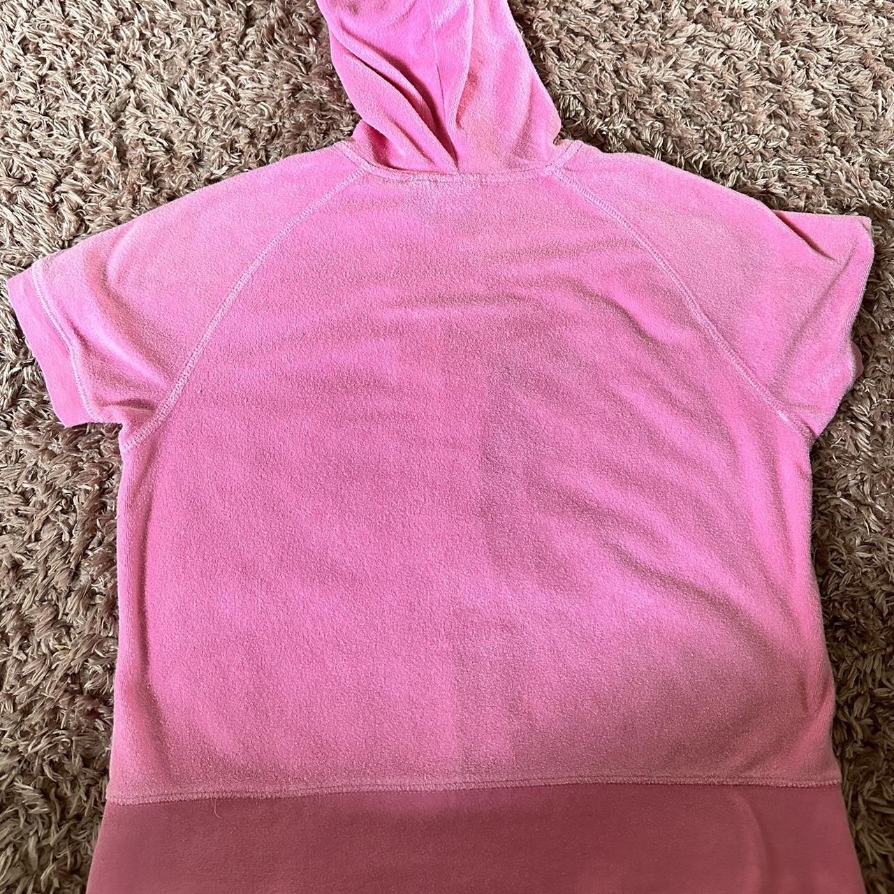 Bubble gum pink Terry cloth zip up!!! One of my... - Depop