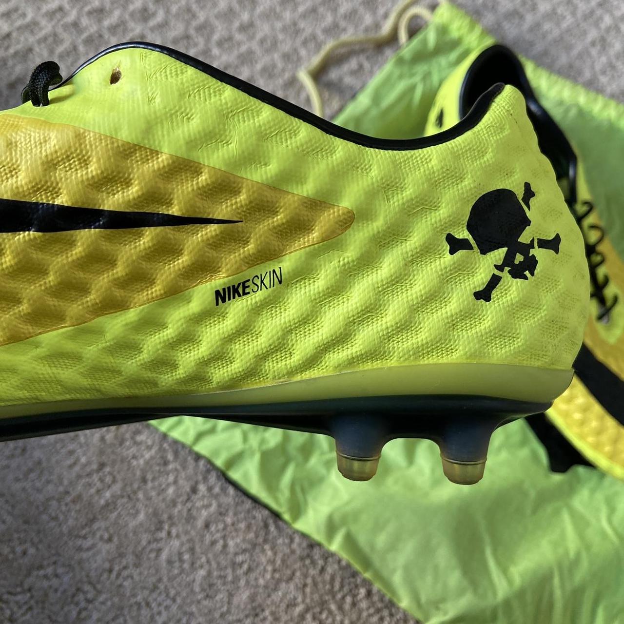 Nike Hypervenom Phantom FG Vibrant Yellow Size 10 M... - Depop