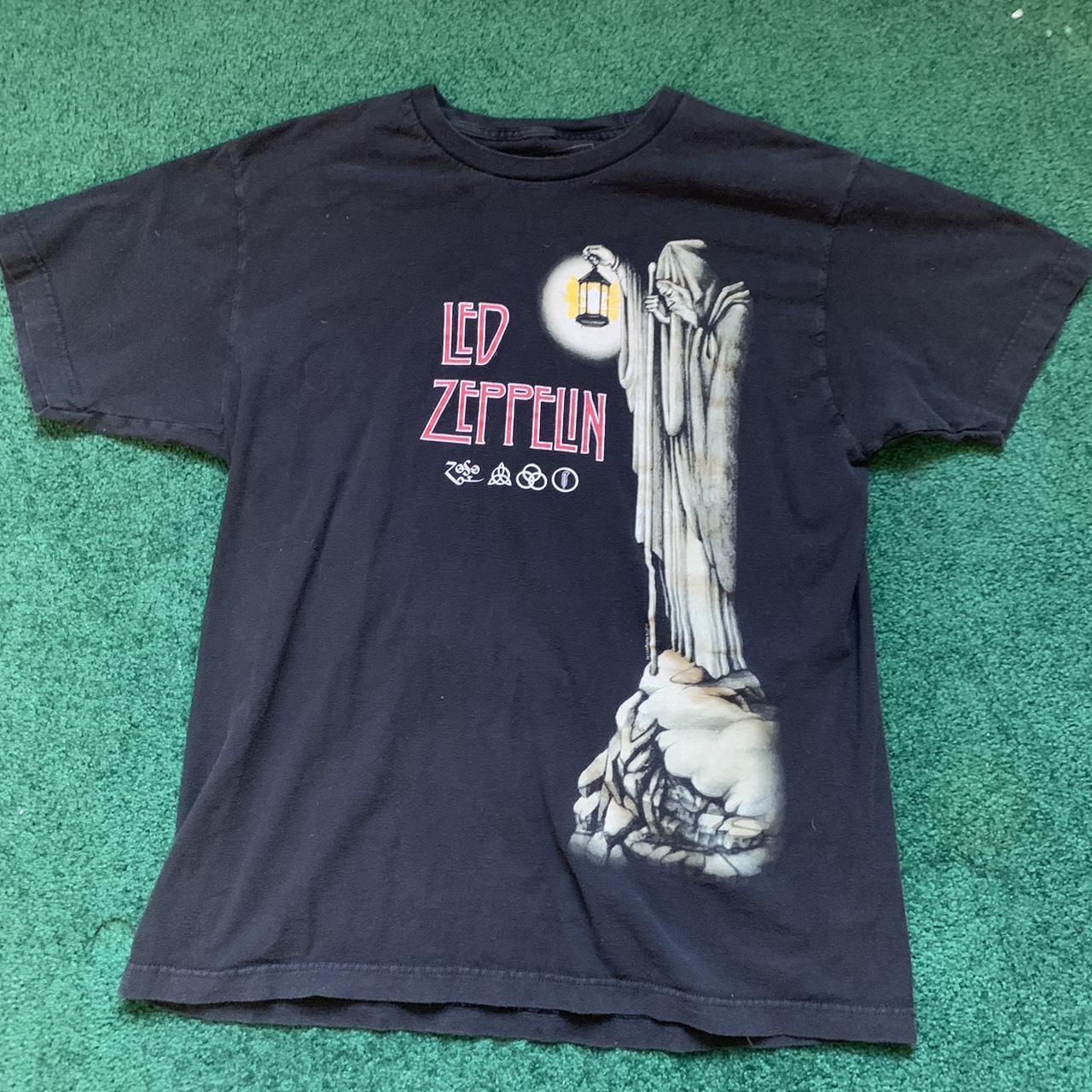 Led Zeppelin graphic t-shirt - Depop