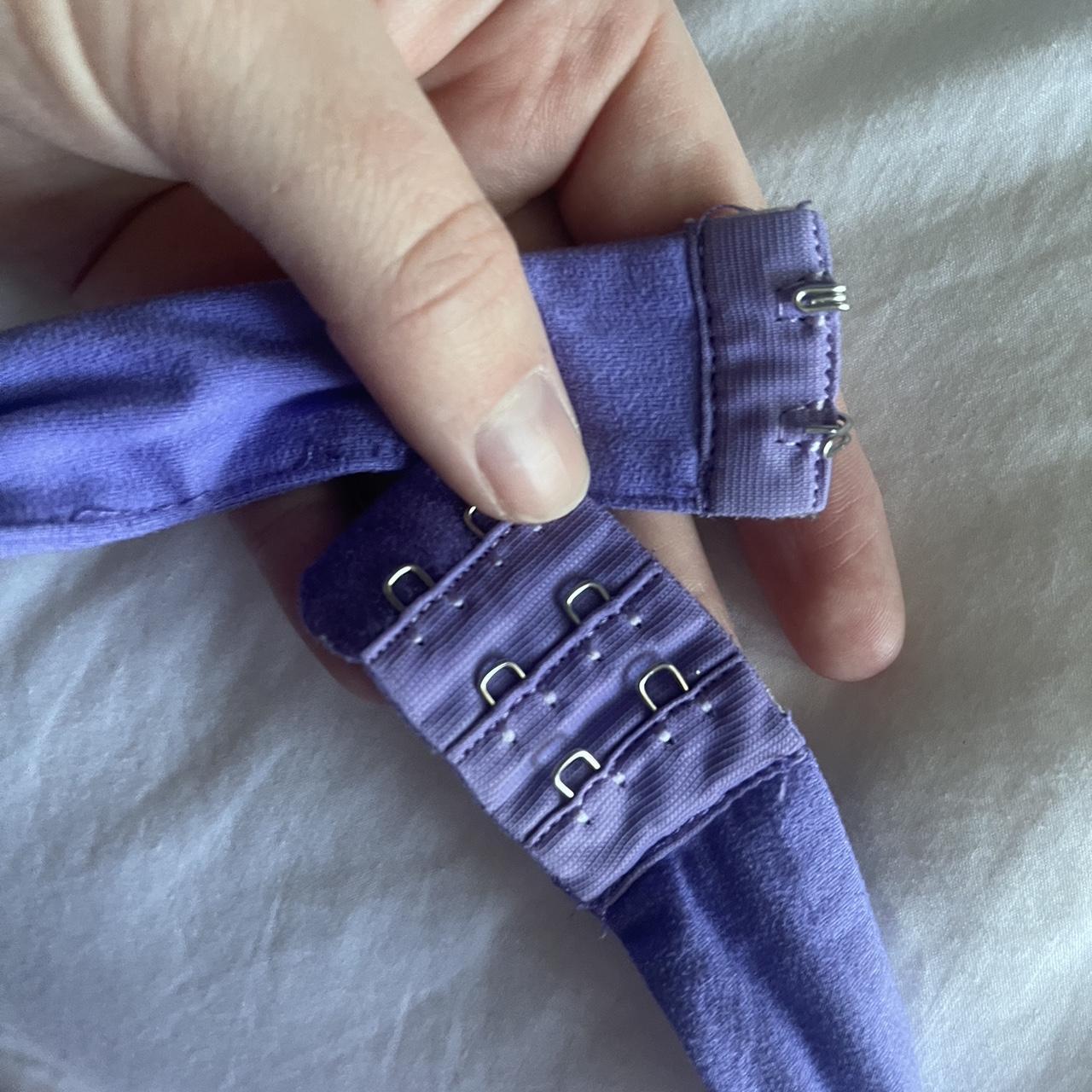 Edikted Women's Purple Vest | Depop