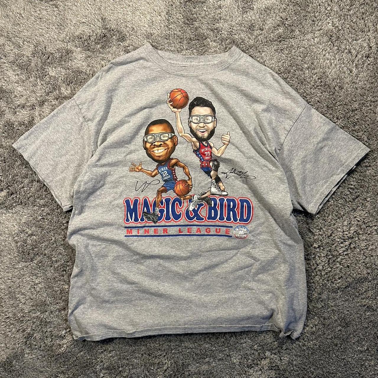Magic & Bird Minor League tee | $12.99 #basketball... | Depop