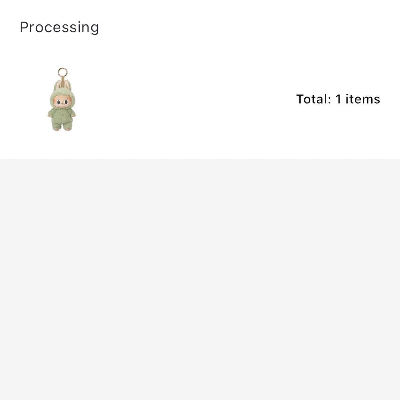 green grape labubu 100% from popmart 100%... | Depop