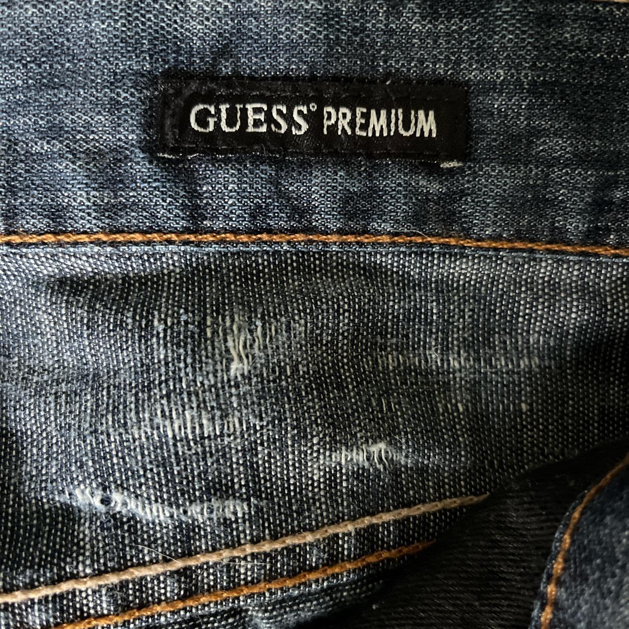 Guess distressed jeans Guess premium “33 distressed... - Depop