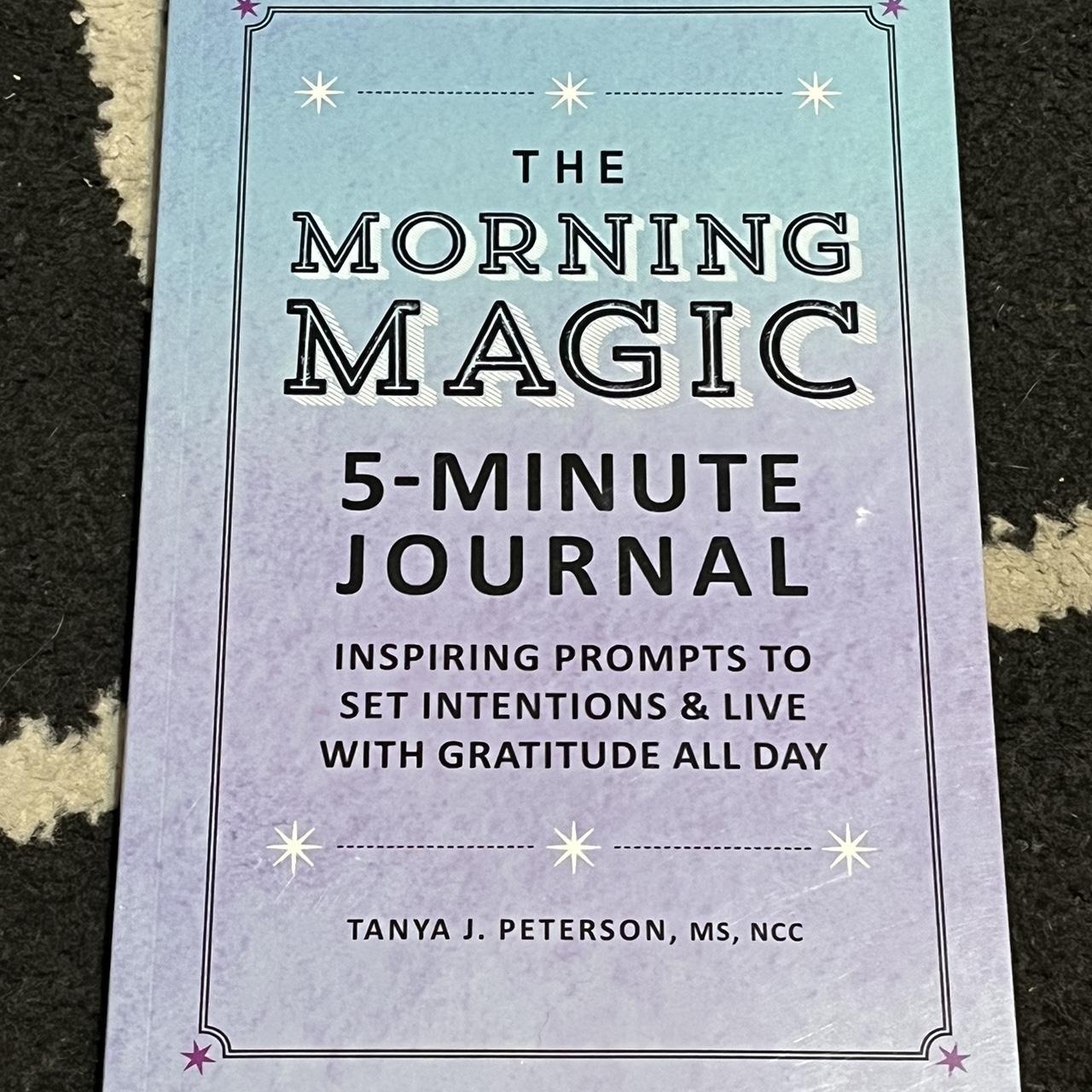 5 minute magic journal never used. - Depop