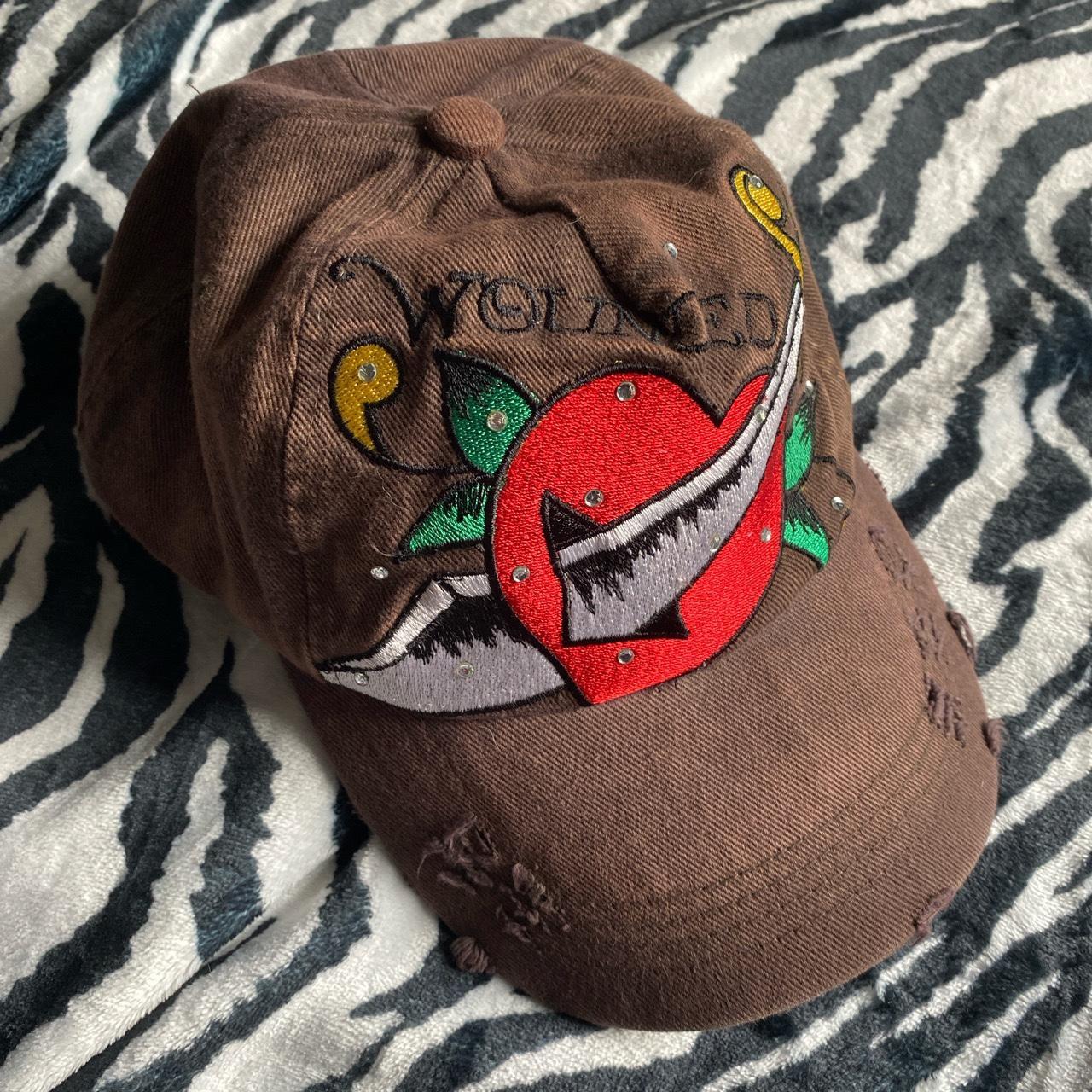 ed hardy hat cap if u got a big head get lost... - Depop