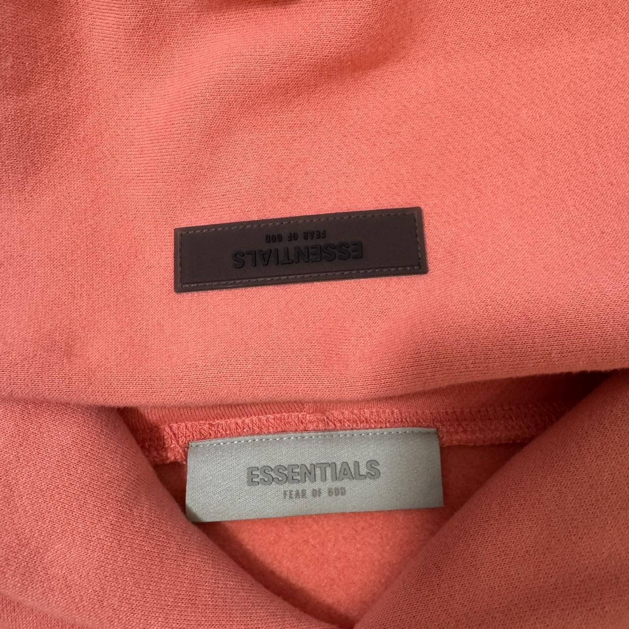 Fear Of God Essentials Coral hoodie coral hoodie,... | Depop