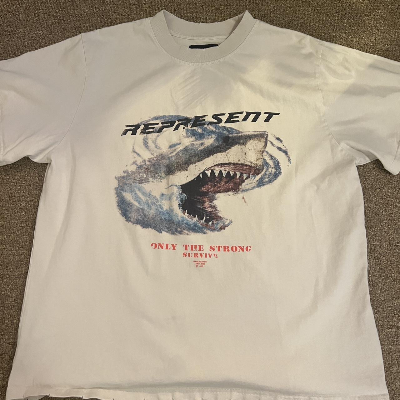 REPRESENT TEE SIZE L FITS CLOSER TO M - Depop