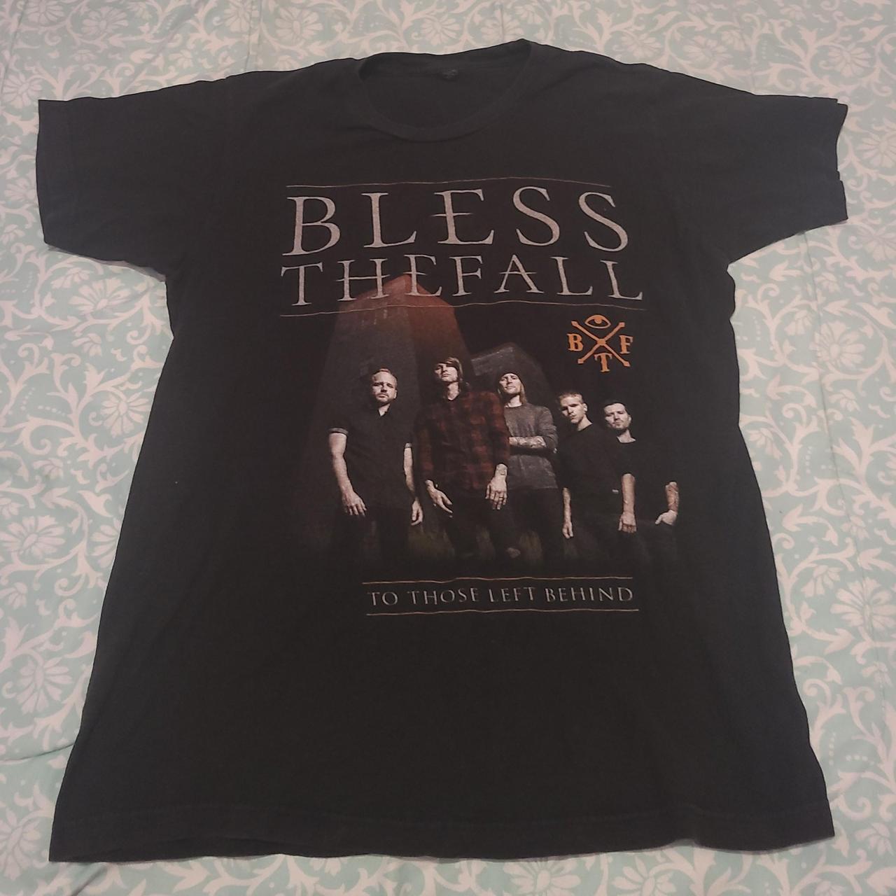 BlessTheFall Emo Screamo Tour Band Shirt Size Medium... - Depop