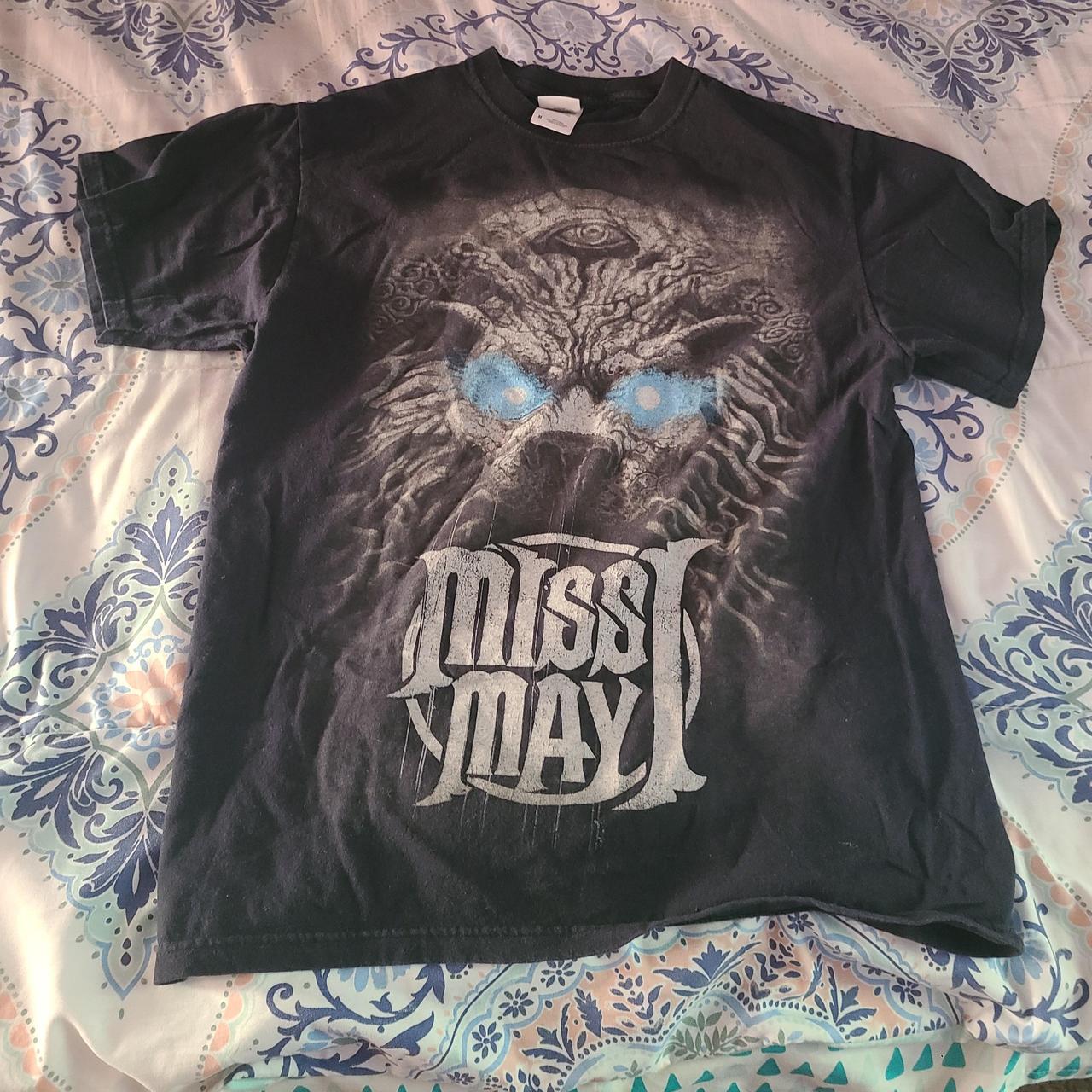 Miss May I Metalcore Band Shirt Size Medium... - Depop