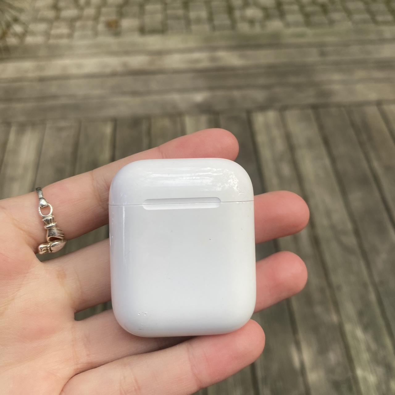 First Gen AirPods with case (only 1 AirPod included,... - Depop