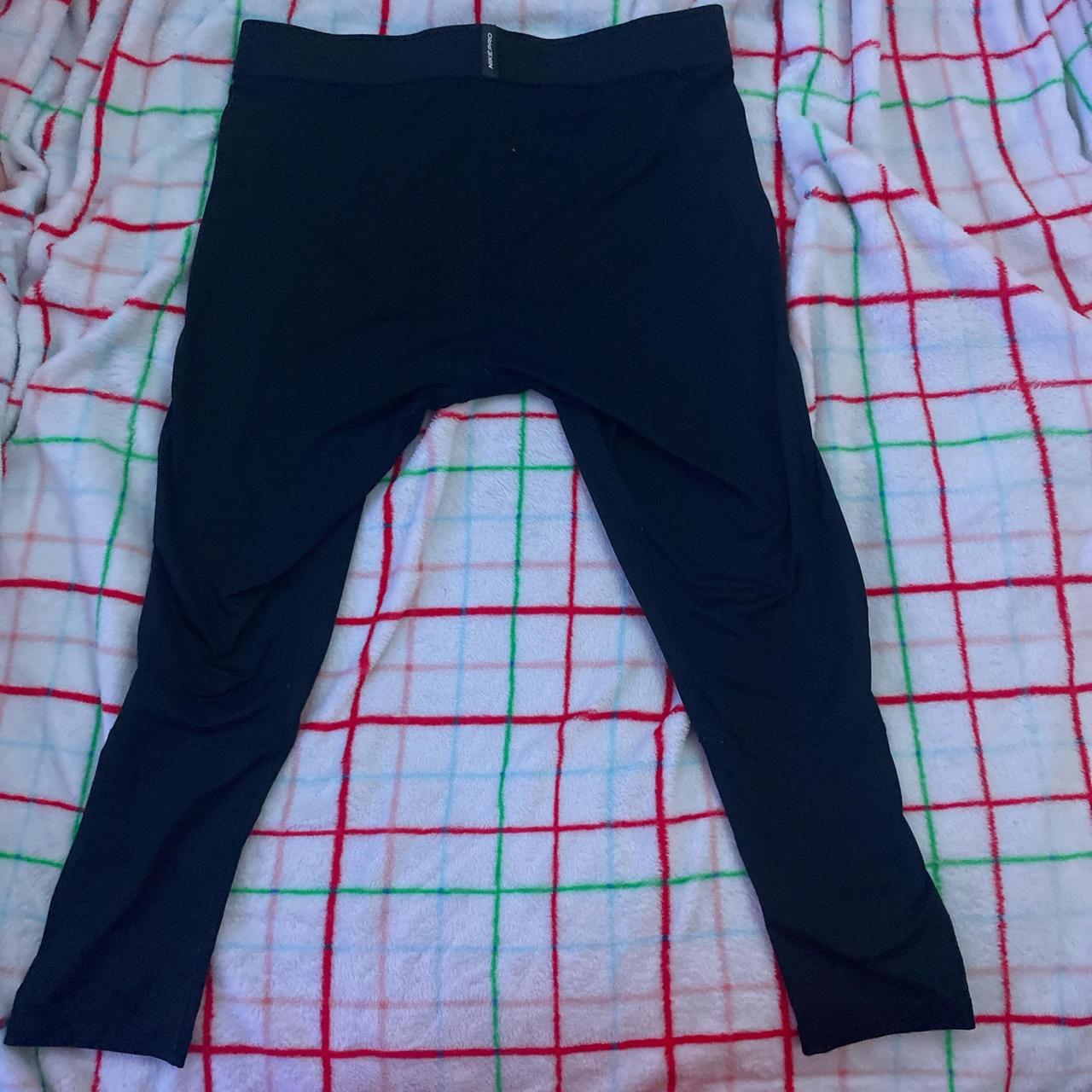 Nike Pro Compression Pants Size: XL Fits like Large - Depop