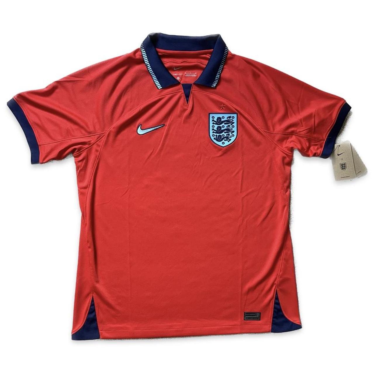 Authentic England Football Shirt Away shirt As... - Depop