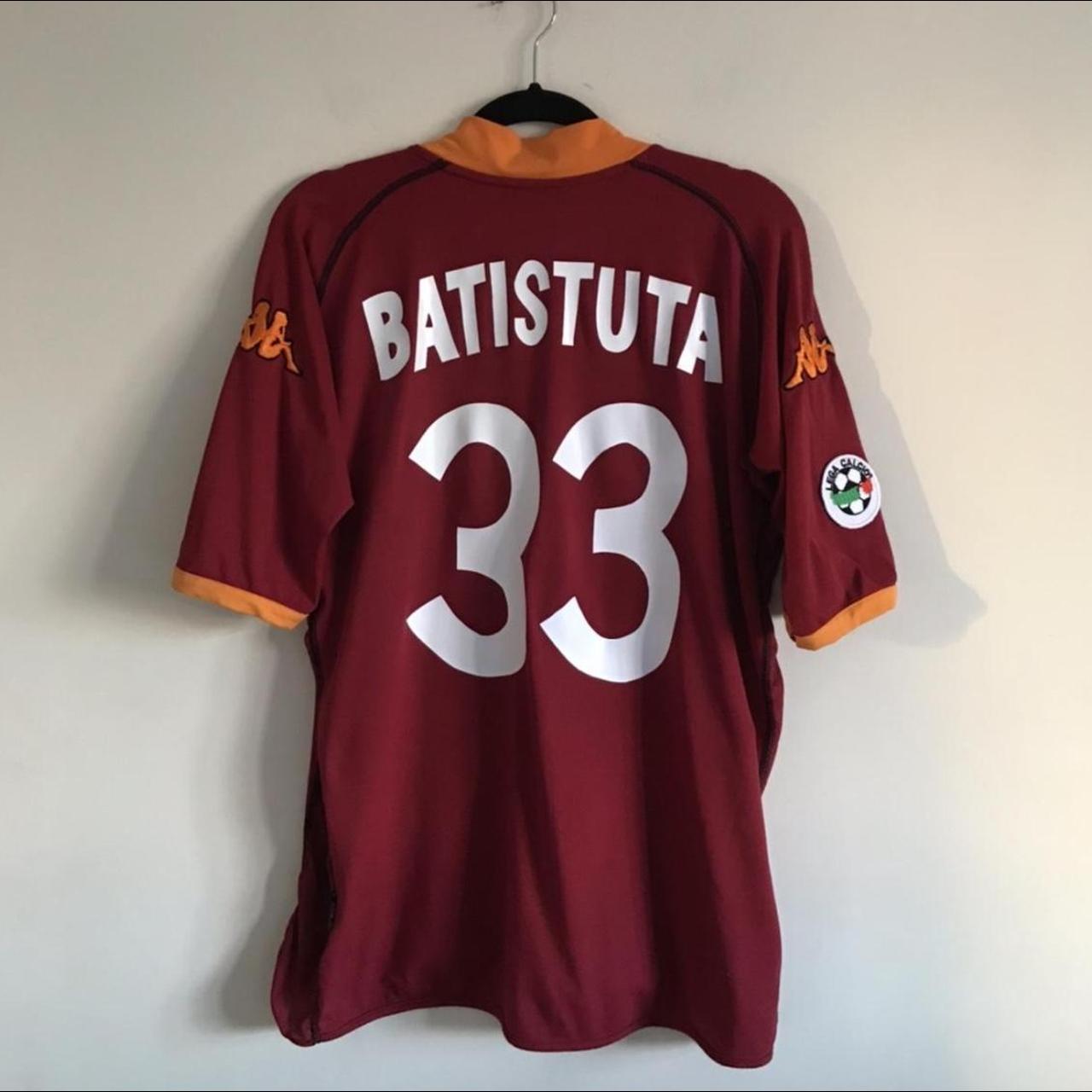Original AS Roma Football Shirt Made by Kappa... - Depop