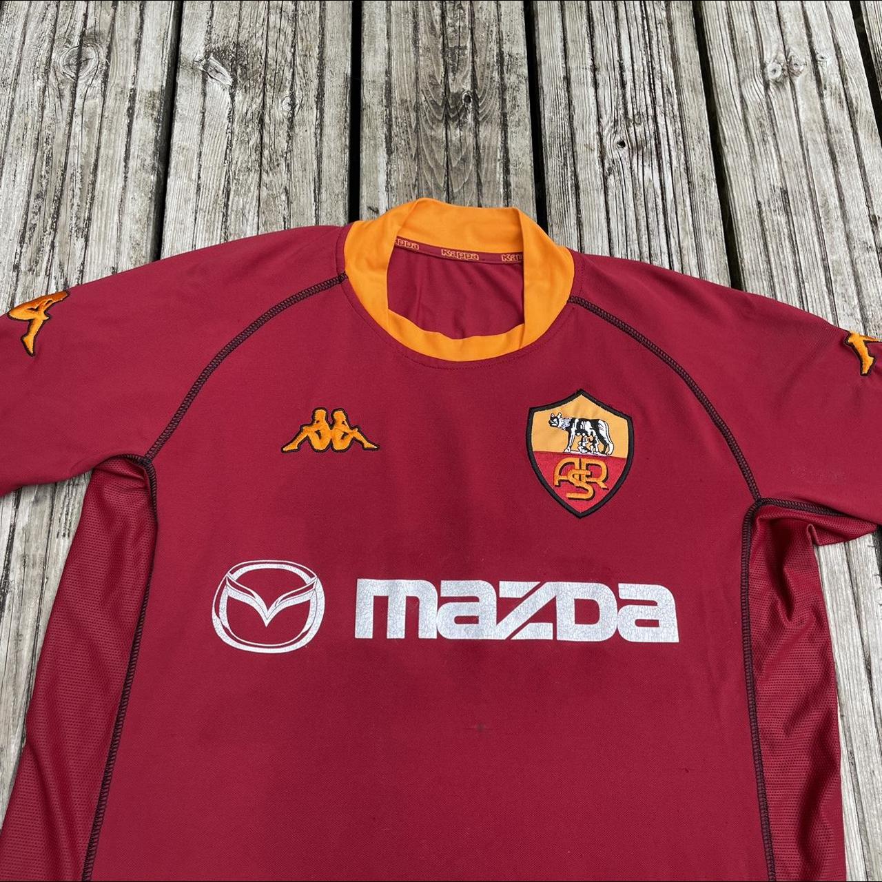 Official and original AS Roma Football Shirt Made... - Depop