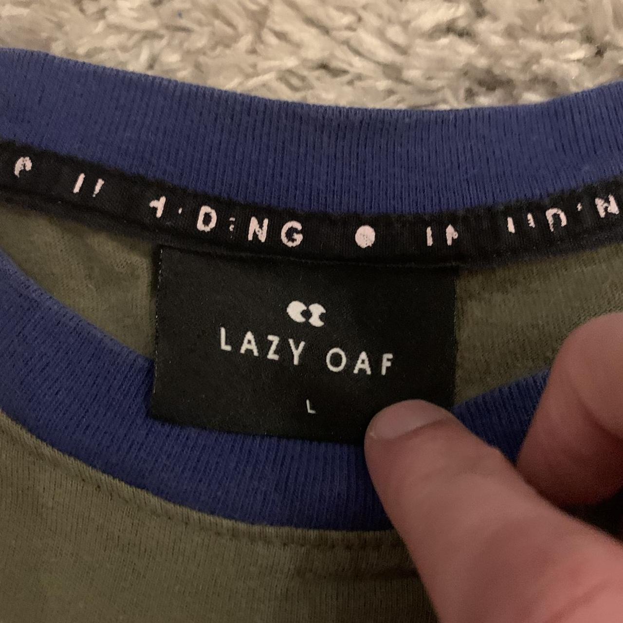 LAZY OAF “PICKED LAST” EYES TEE ONLTY WORN A HANDFUL... - Depop