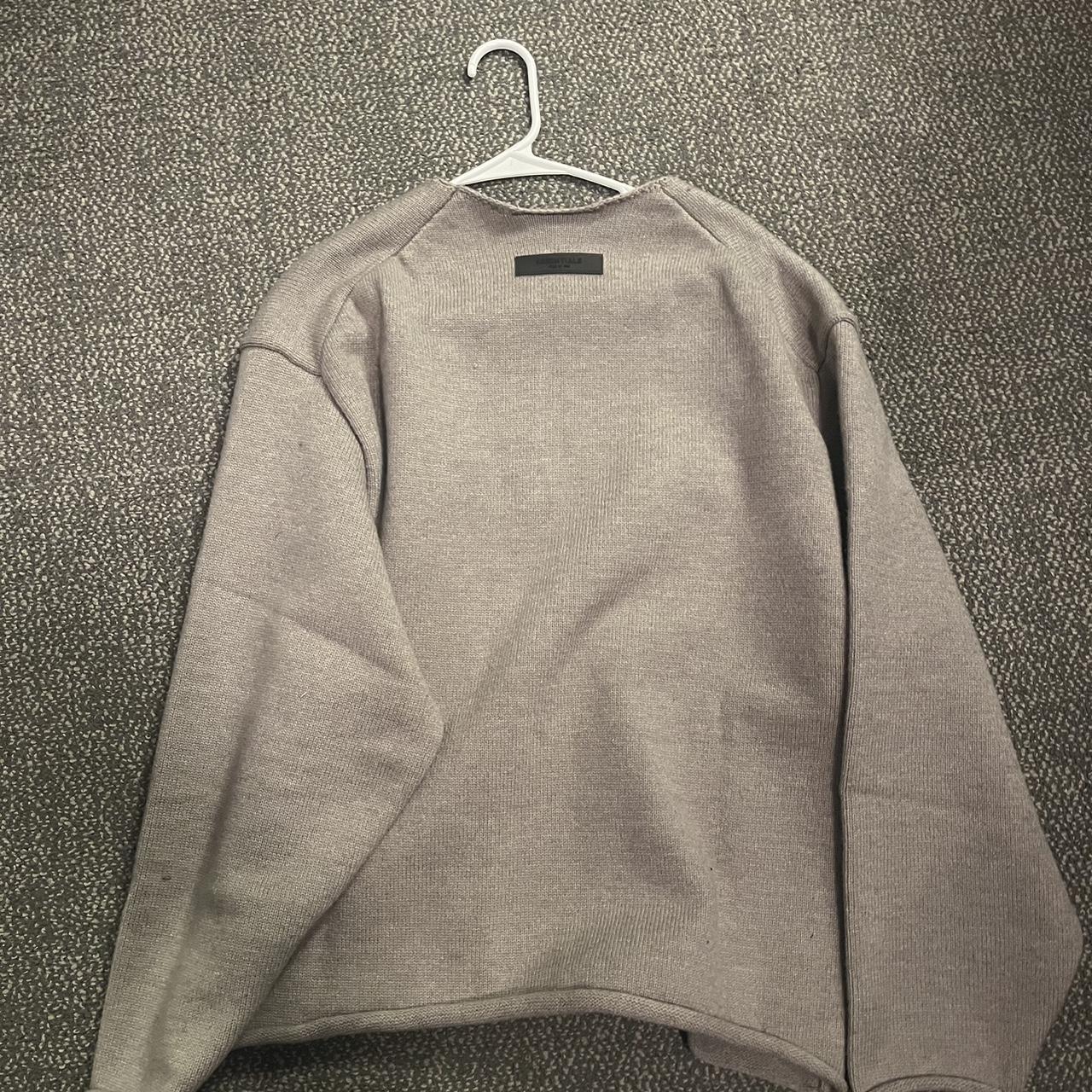 Knit essentialls sweatshirt Never worn tag gone - Depop