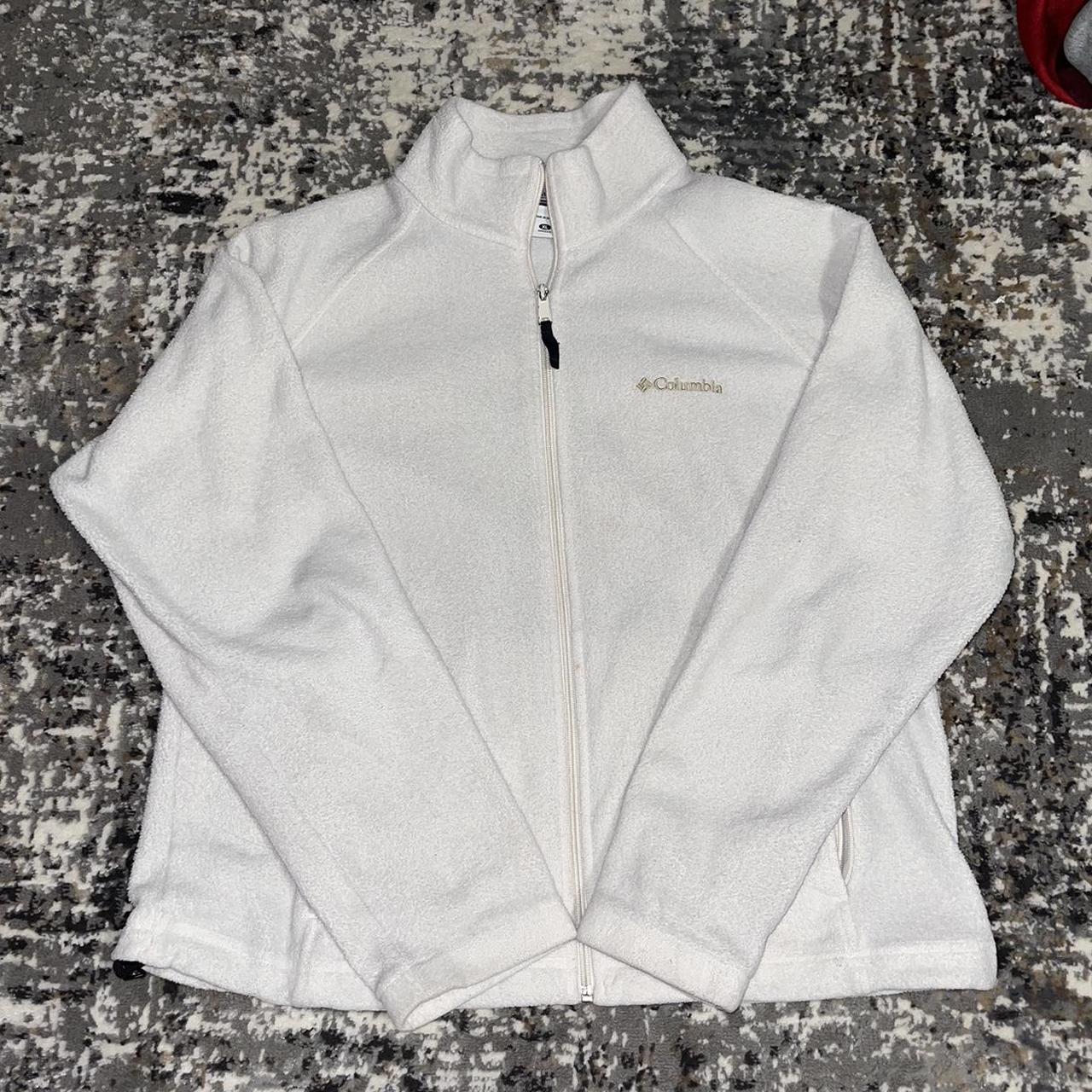 white columbia zip up size XL. #jackets #columbia... - Depop