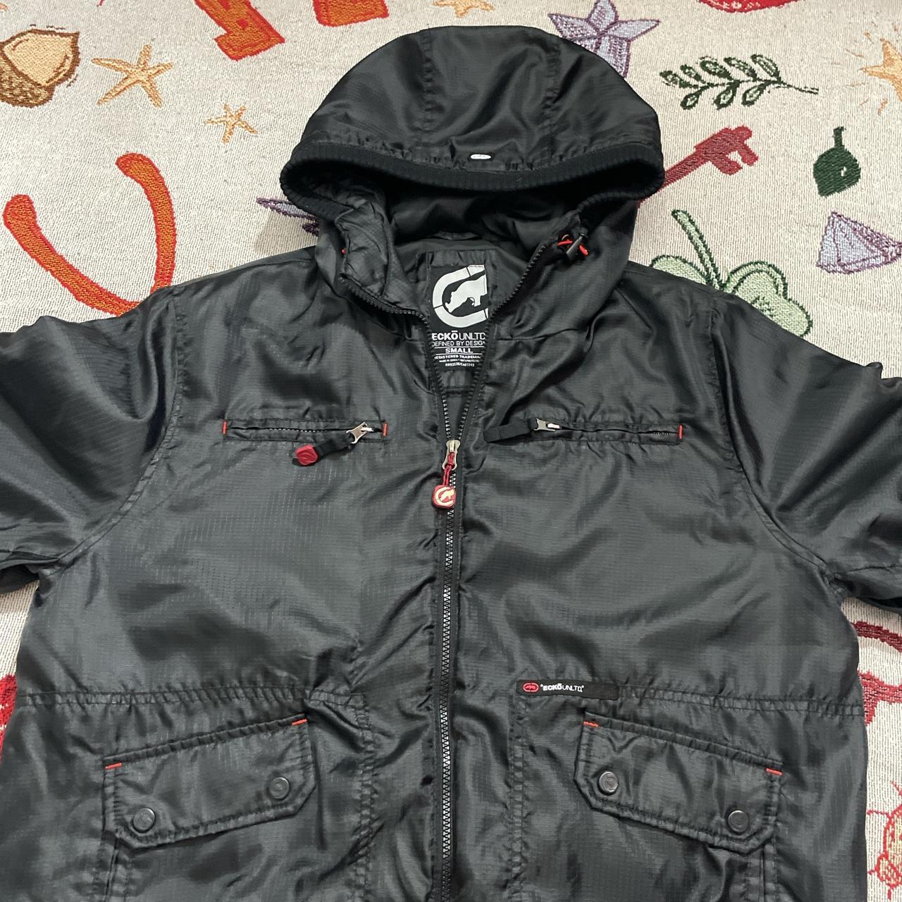 Y2K Ecko Unlimited puffer jacket Marked small but... - Depop