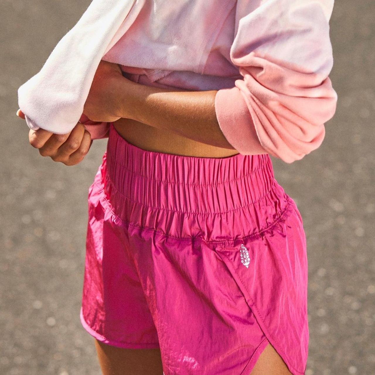 FP Movement The Way Home Shorts Pink Size S - Depop